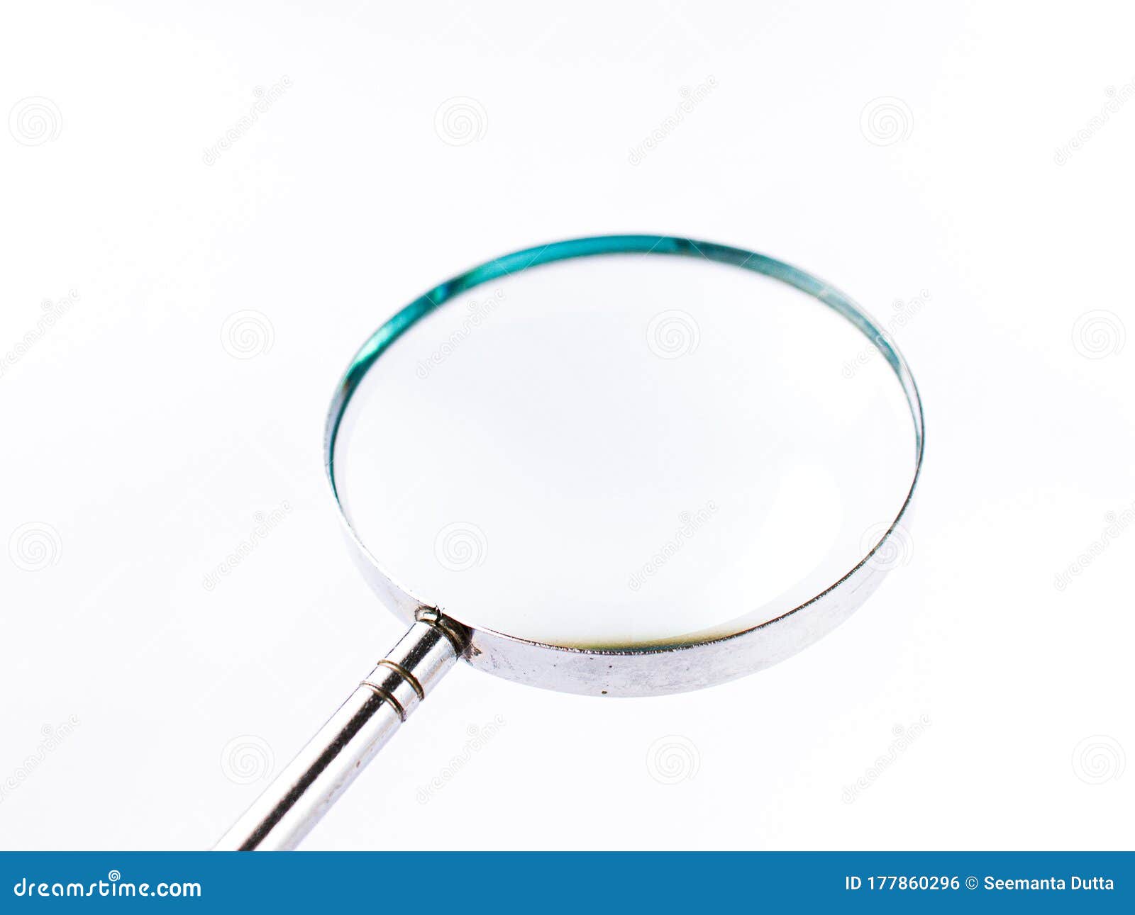 Magnifying Class Isolated Stock Image. Stock Photo - Image of look ...
