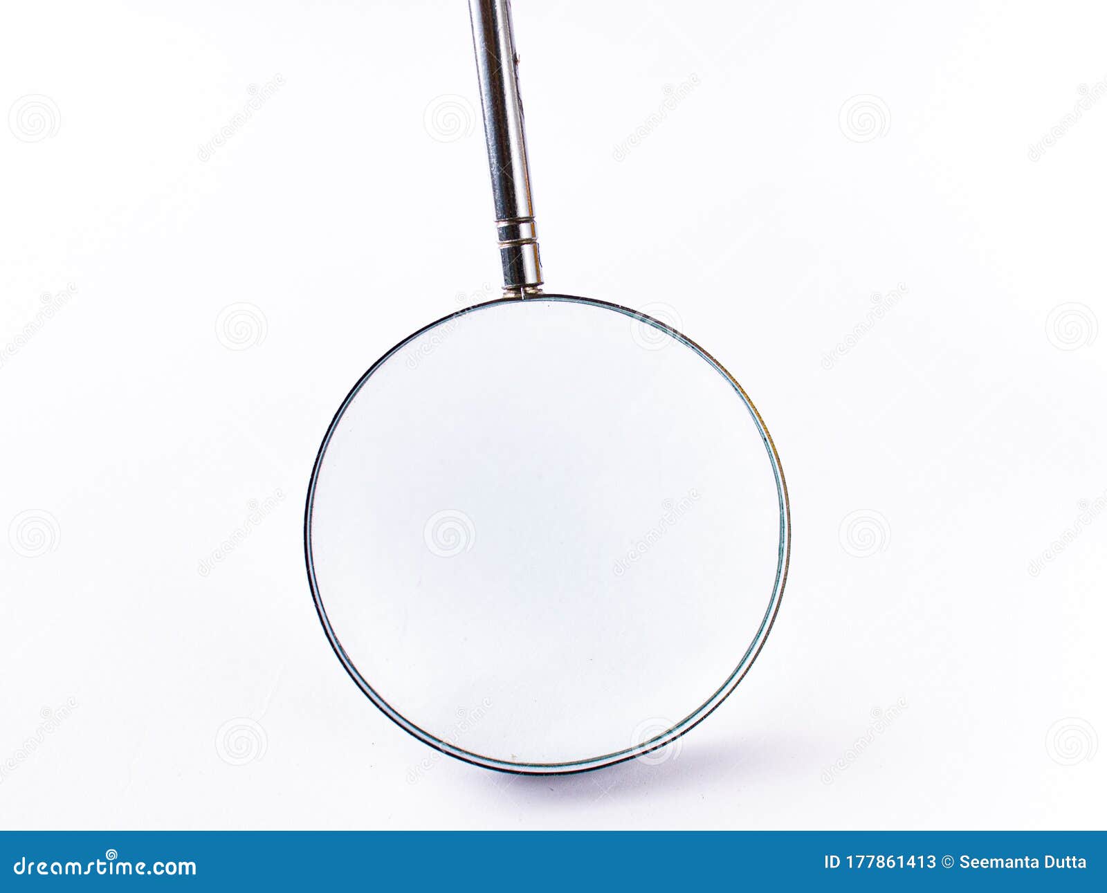 Magnifying Class Isolated Stock Image. Stock Image - Image of ...