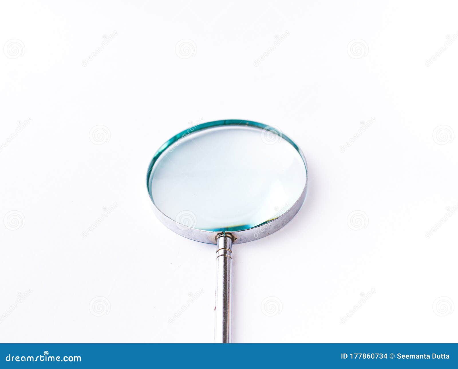 Magnifying Class Isolated Stock Image. Stock Photo - Image of class ...