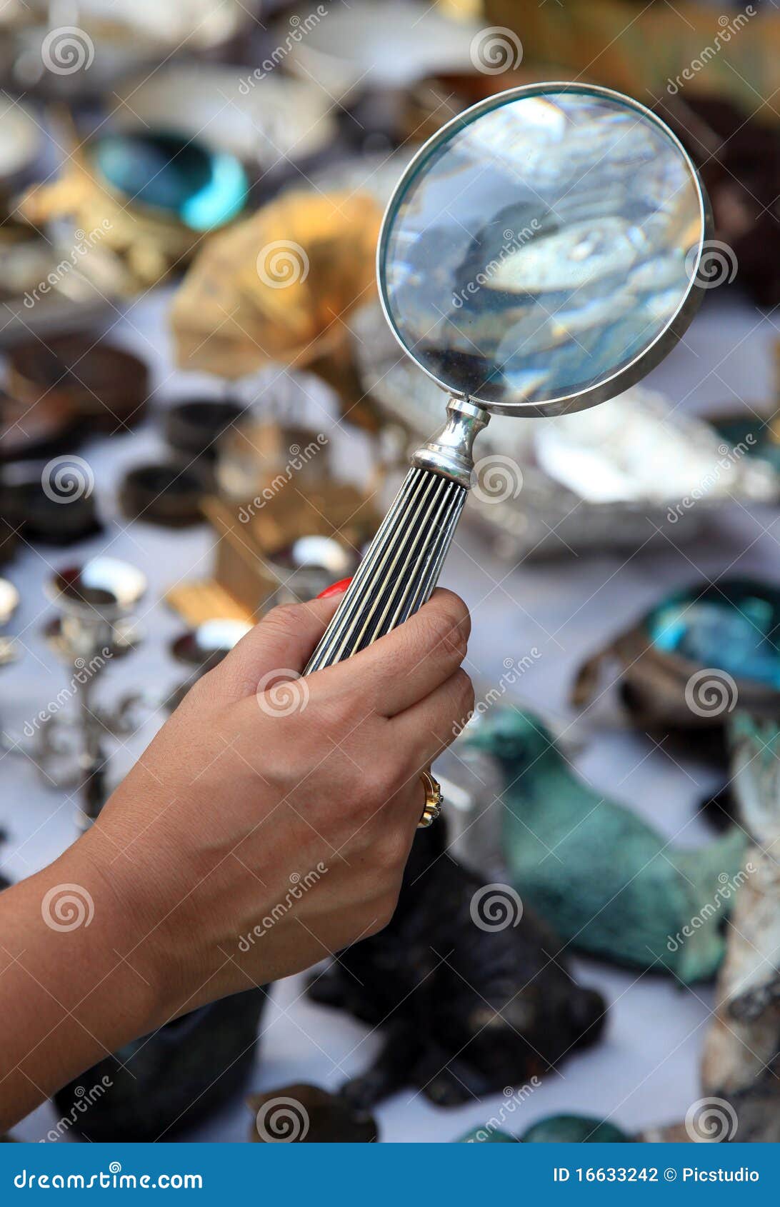 Magnifying glass stock photo. Image of communications - 16633242