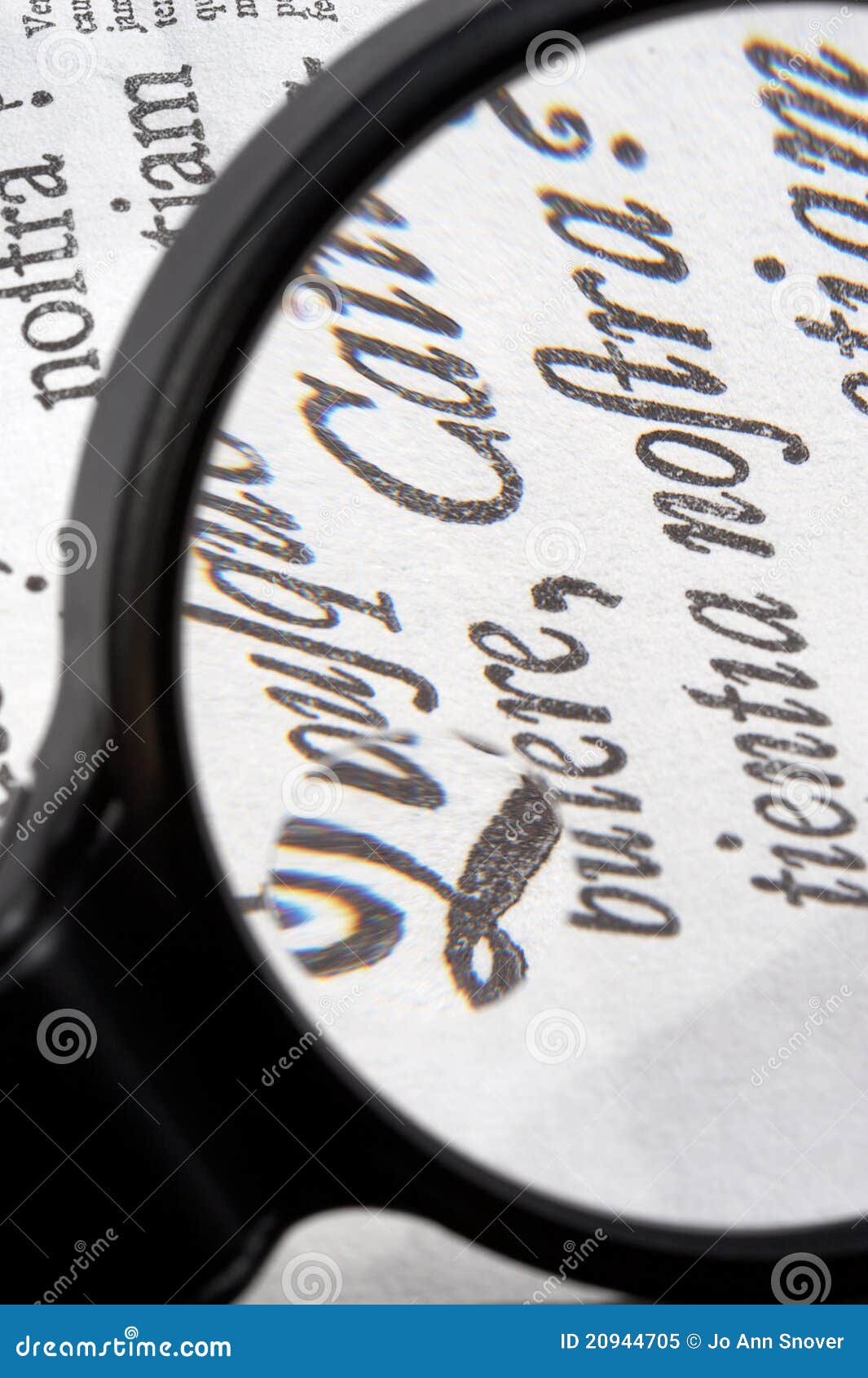 Magnifying glass stock image. Image of type, black, lens - 20944705