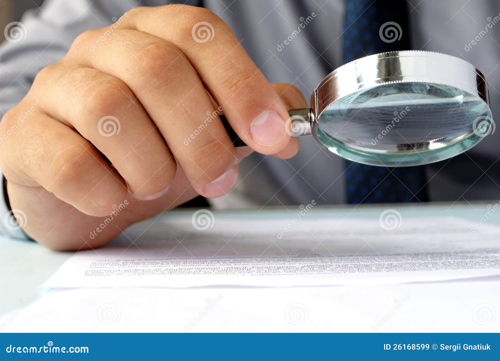 Magnifying glass stock image. Image of conference, legal - 26168599