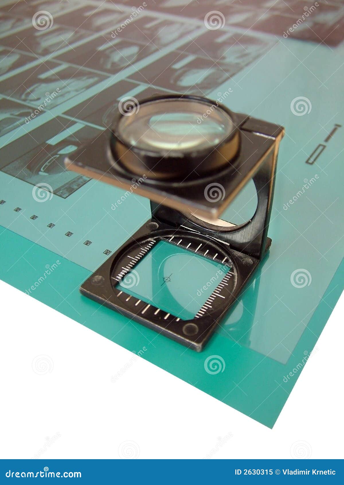 Magnifying glass stock image. Image of look, printer, offset - 2630315