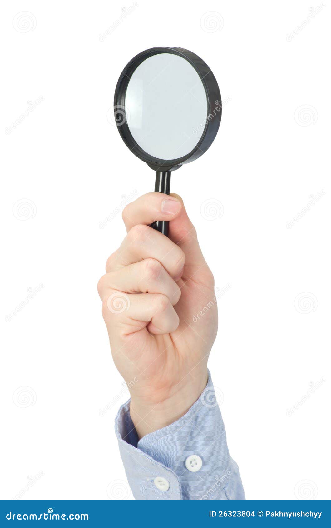 Magnifying glass stock photo. Image of message, closeup - 26323804