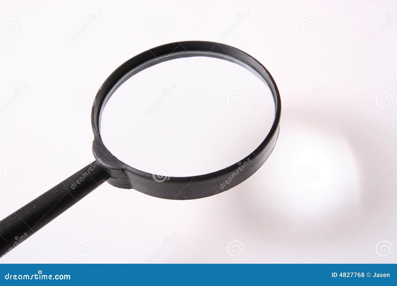 Magnifying glass stock photo. Image of examining, scientific - 4827768