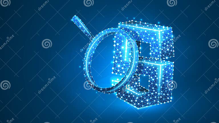 Magnifying Glass Analysis Of Java Script Coding Language Code 8704