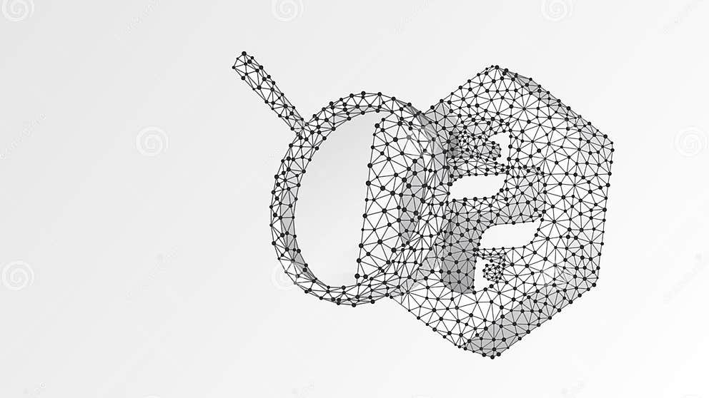 Magnifying Glass Analysis of Python Coding Language. Code Analytics ...