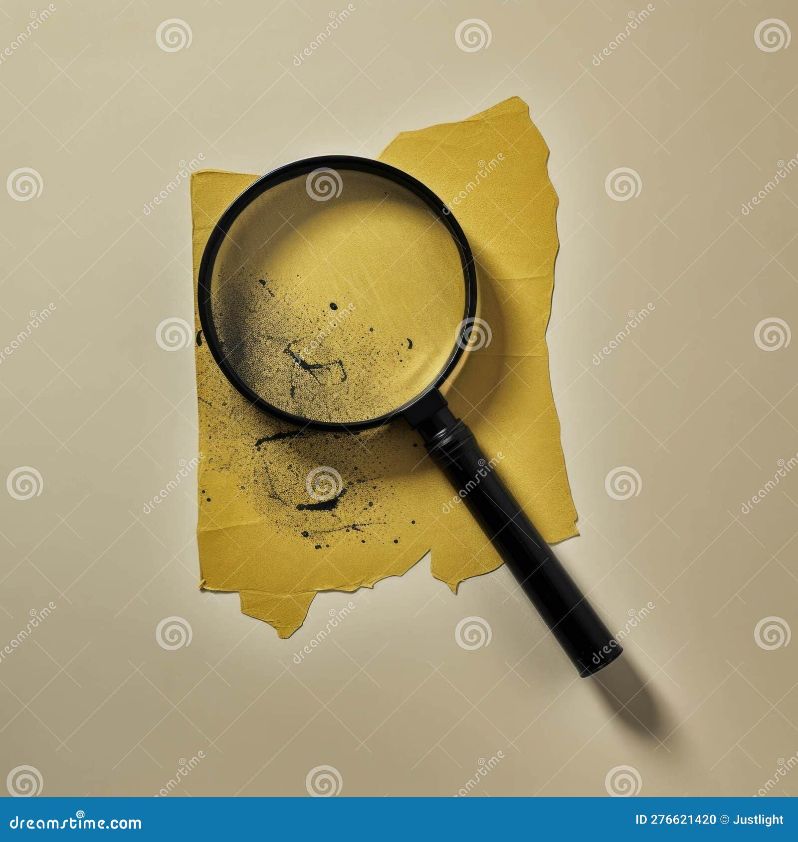 A Magnifying Glass Analyzing a Letter from the Program Emphasizing the ...