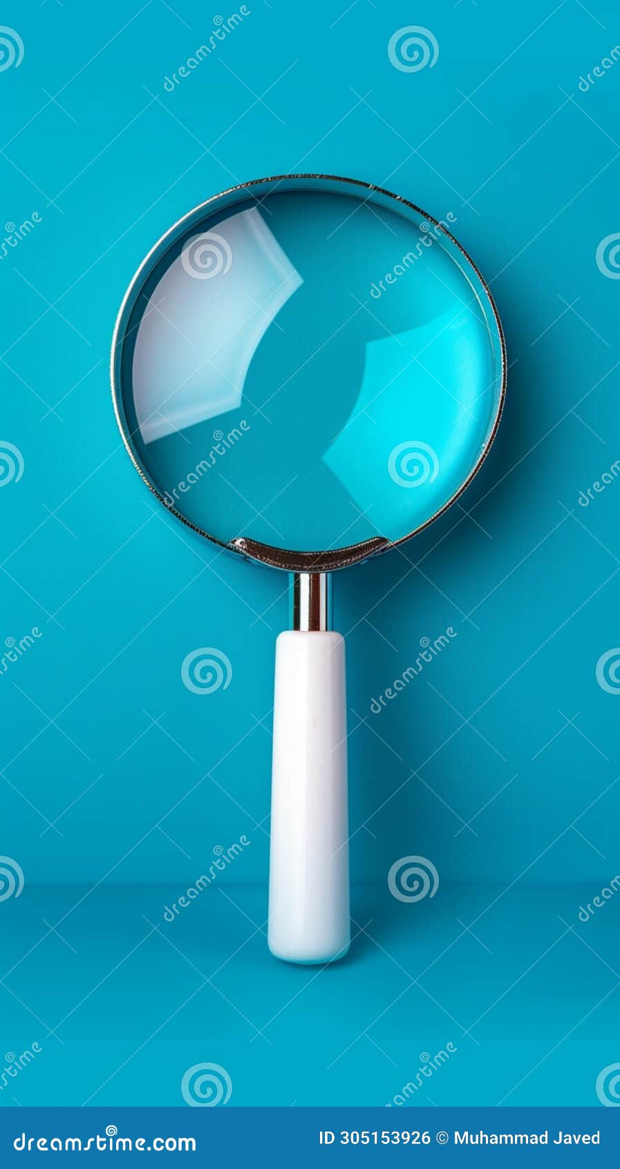 Magnifying Glass on Blue Background SEO Search Engine Optimization ...