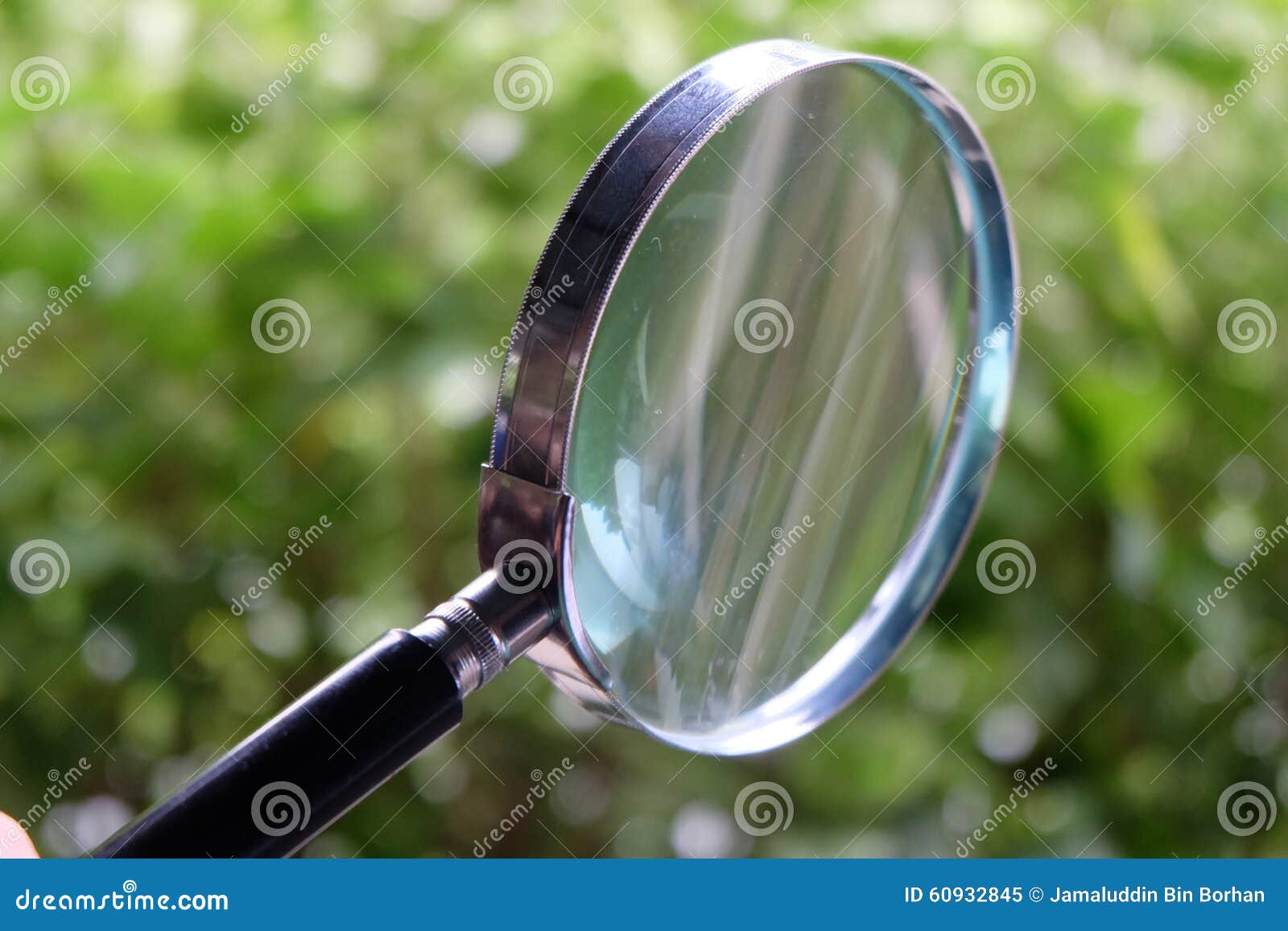 Magnifying Glass with Blur Background Stock Image - Image of finely ...