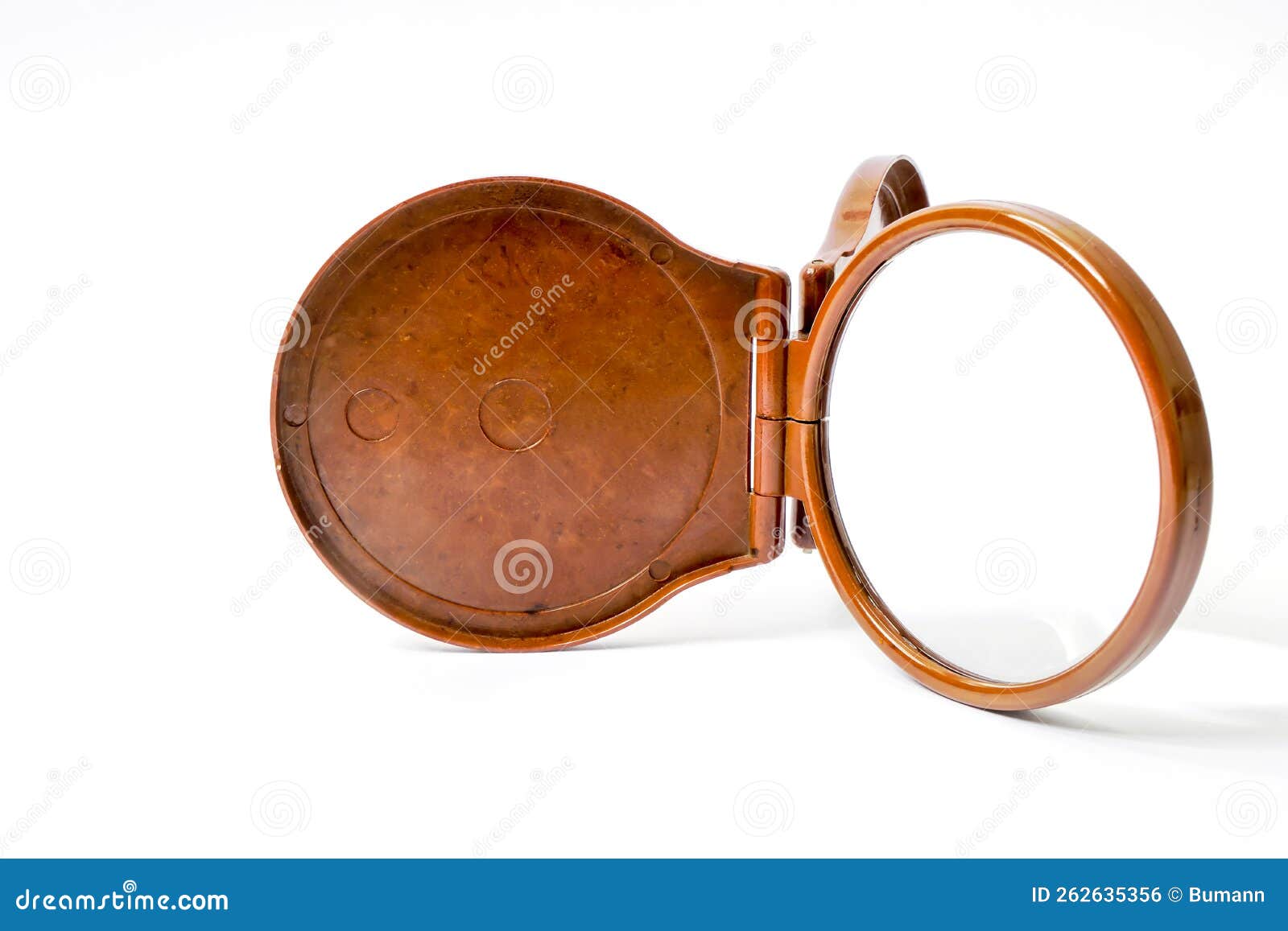 Magnifying Glass or Burning Glass As Still Life and Close-up Stock ...