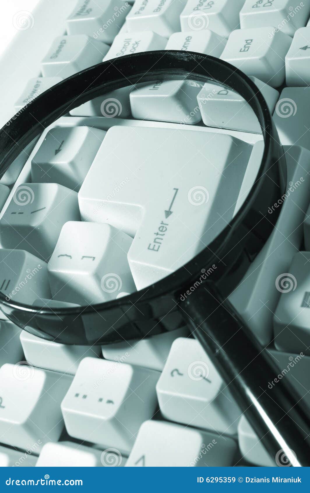 Magnifying Glass, Button, Key Stock Image - Image of inspection ...