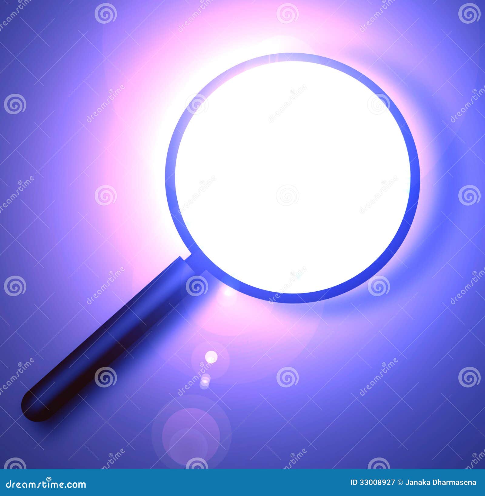 Magnifying glass stock illustration. Illustration of asia - 33008927