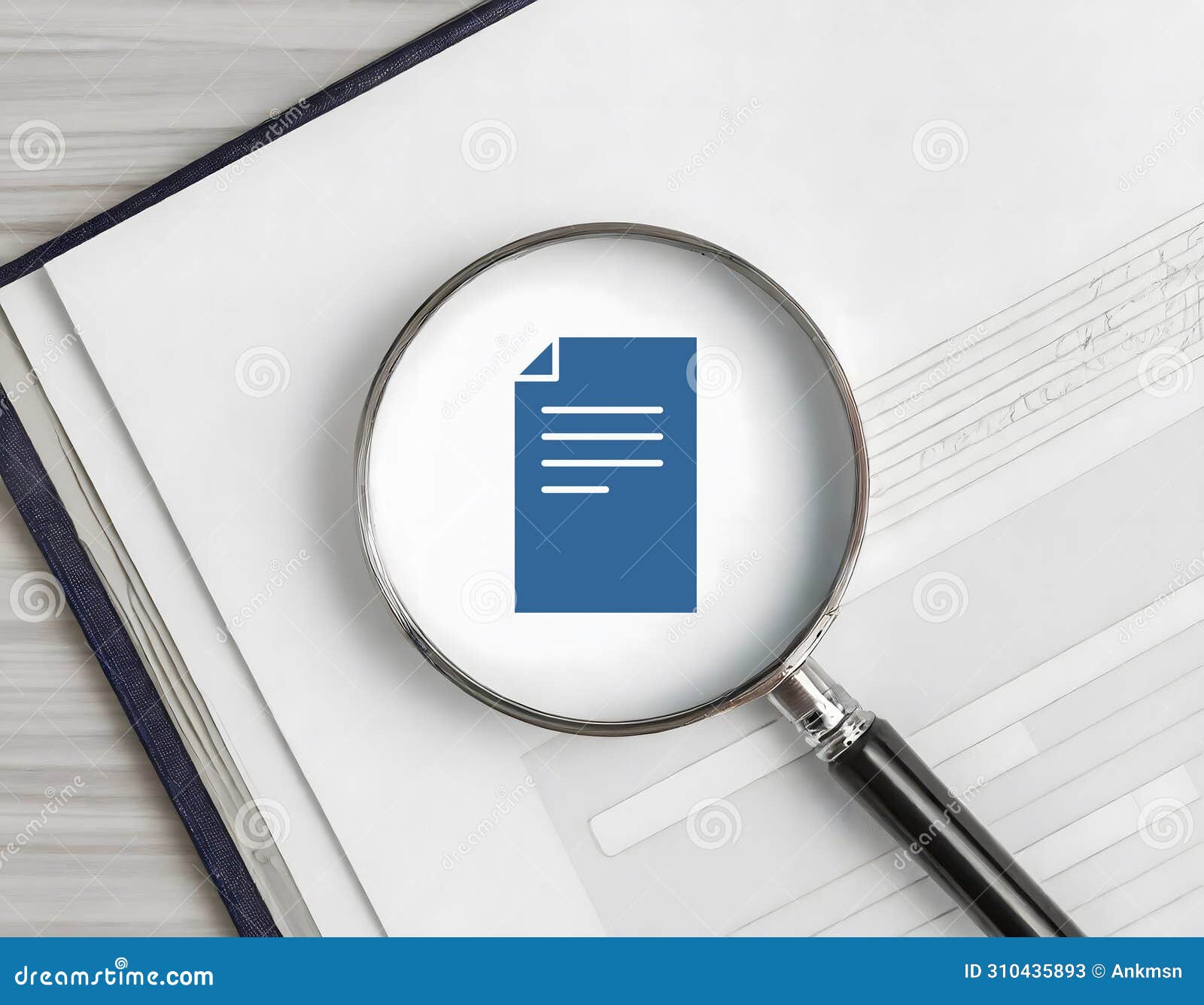 Magnifying Glass, Concept of Information Search and Document ...