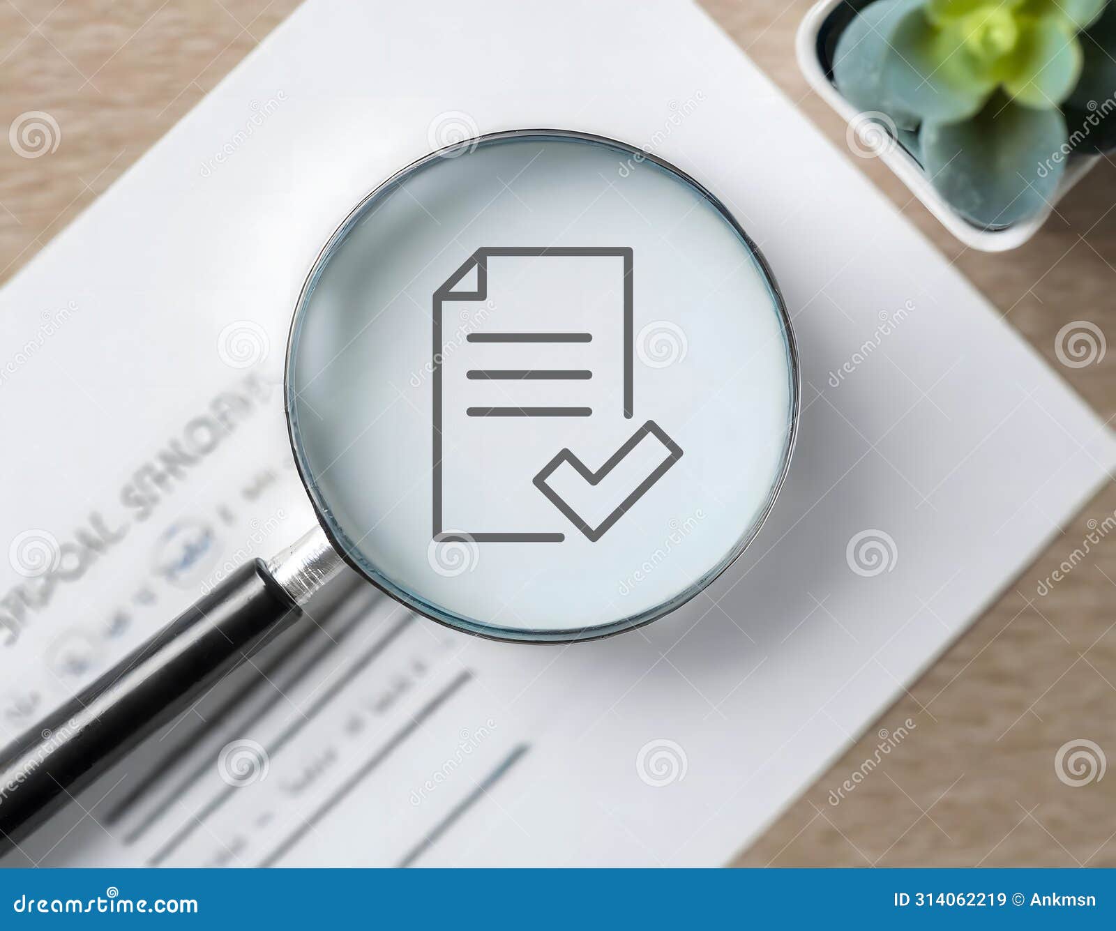 Magnifying Glass, Concept of Information Search and Document ...