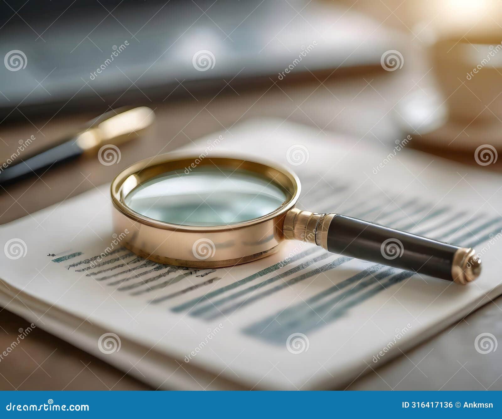 Magnifying Glass, Concept of Information Search and Document ...