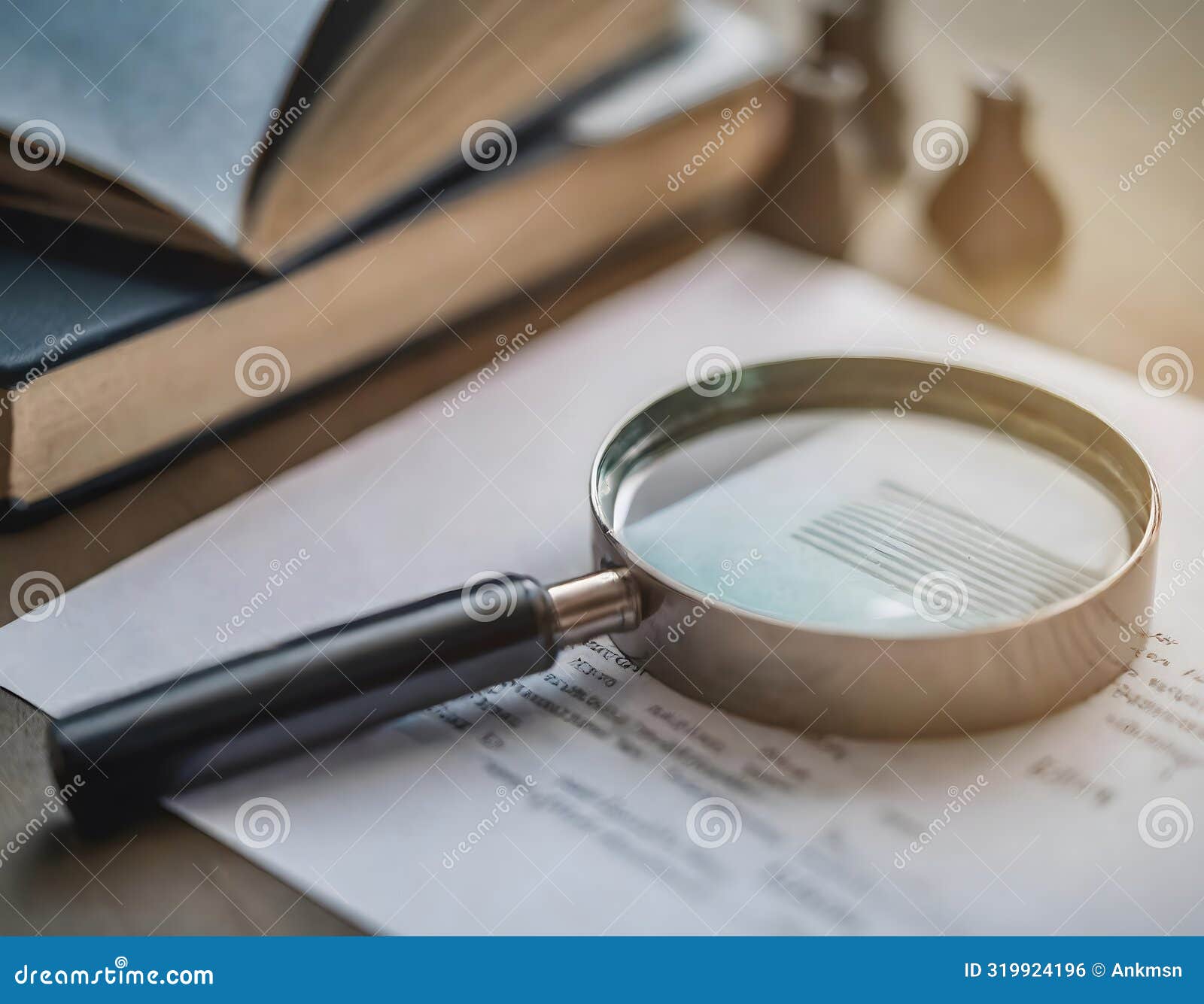 Magnifying Glass, Concept of Information Search and Document ...