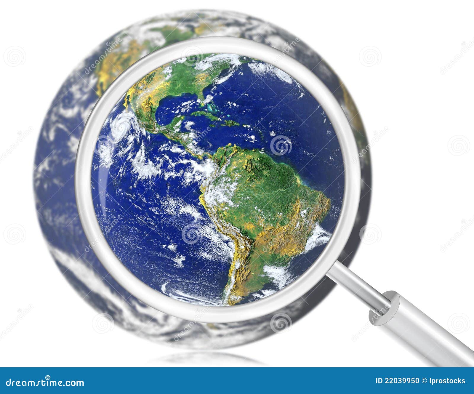 Magnifying Glass Earth Isolated Stock Photos - Download 163 Royalty ...