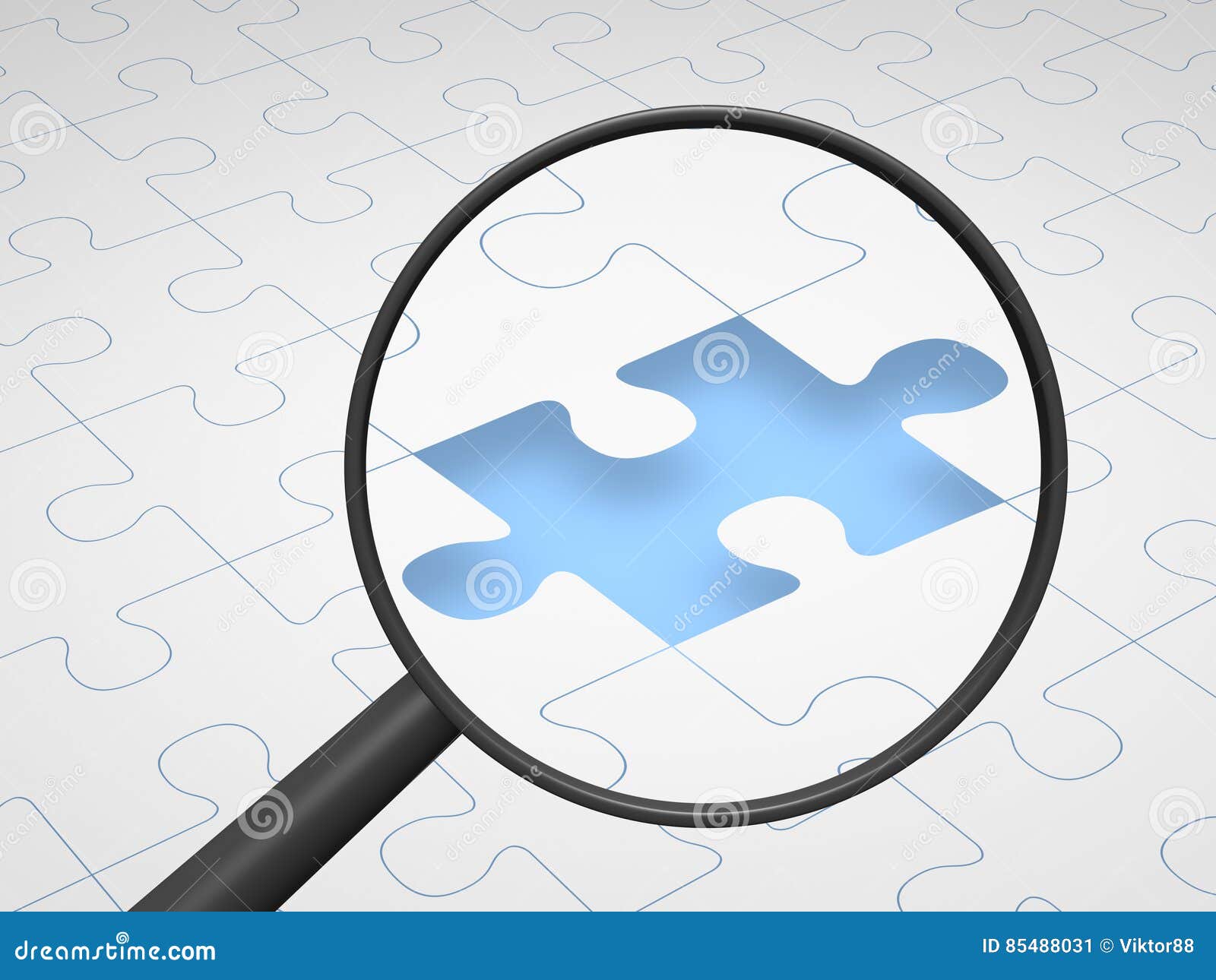 DIagnostics Puzzle Piece Wall Fix Hole Solve Problem Royalty-Free Stock ...