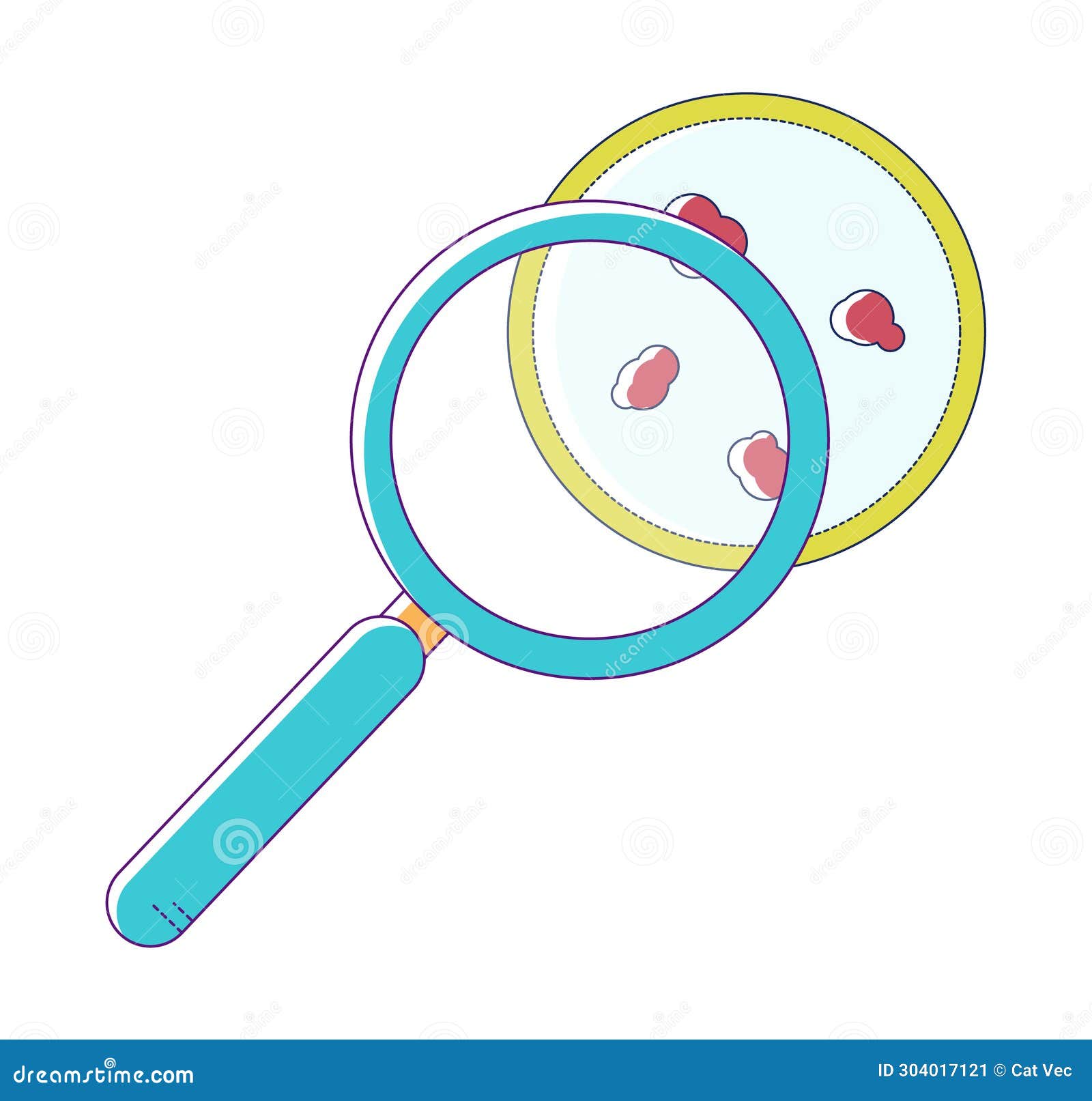 Microbiology Study Texture, Conceptual Medical 3D Illustration - Proofs ...