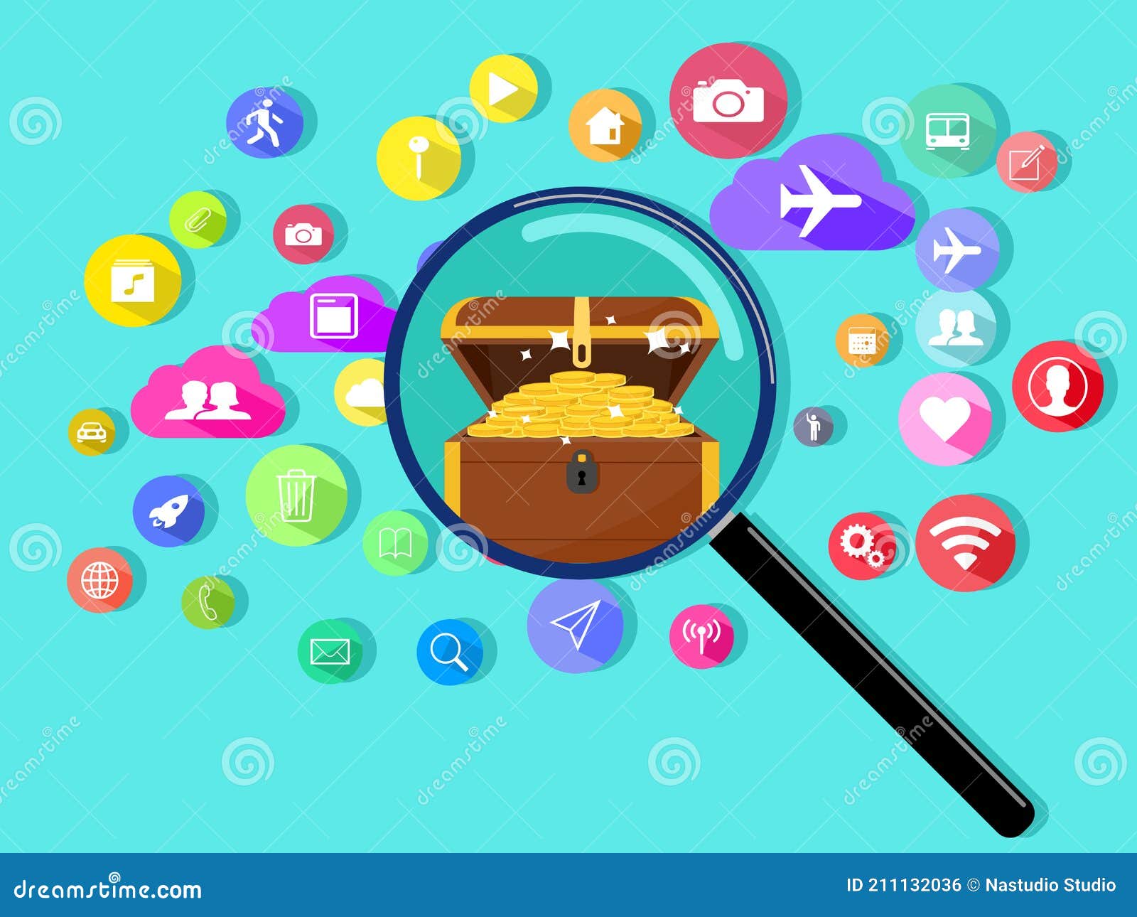 Magnifying Glass Find Treasure in Information Communication on the ...