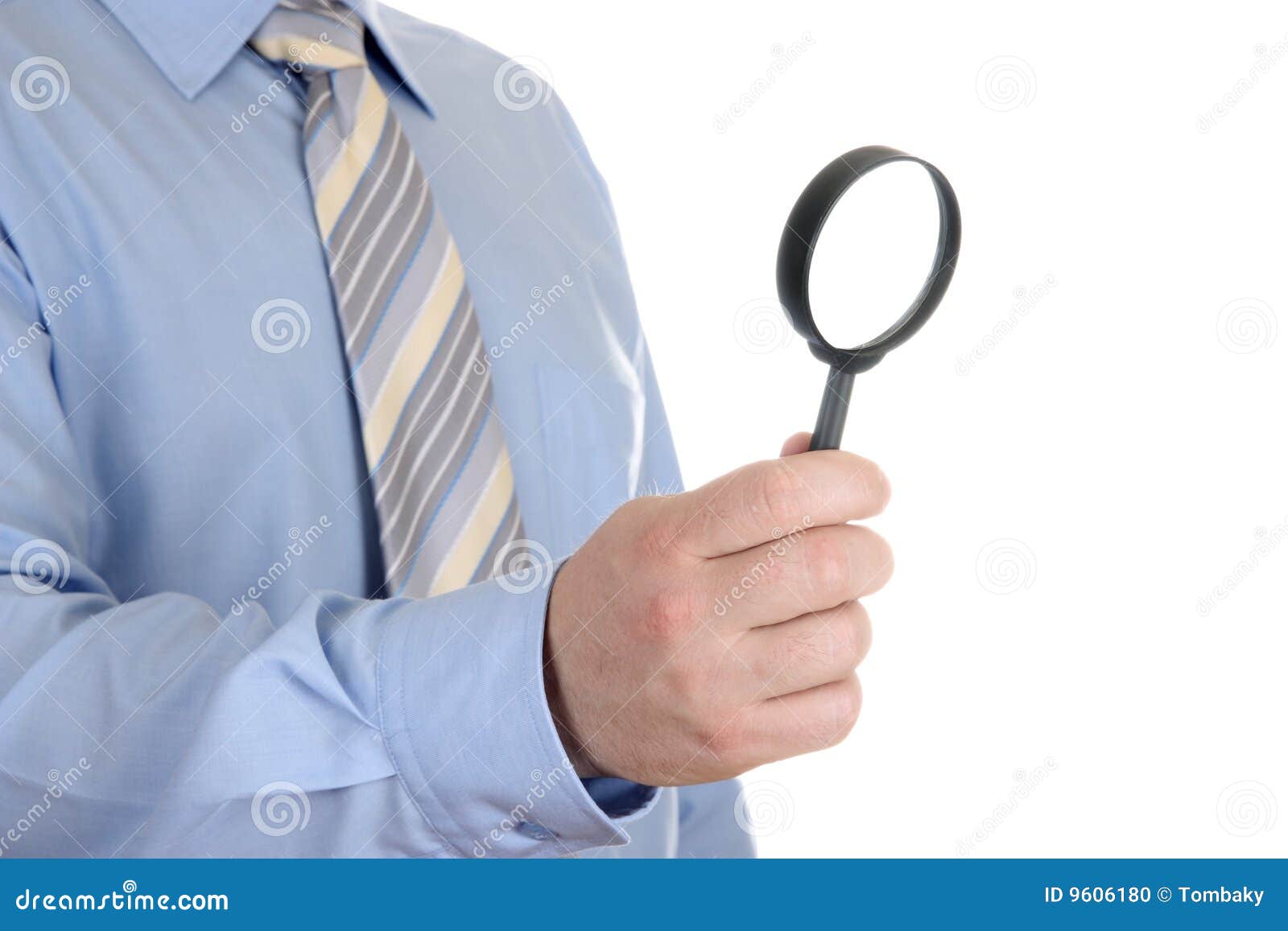 Magnifying Glass in the Hand Stock Photo - Image of discovery ...