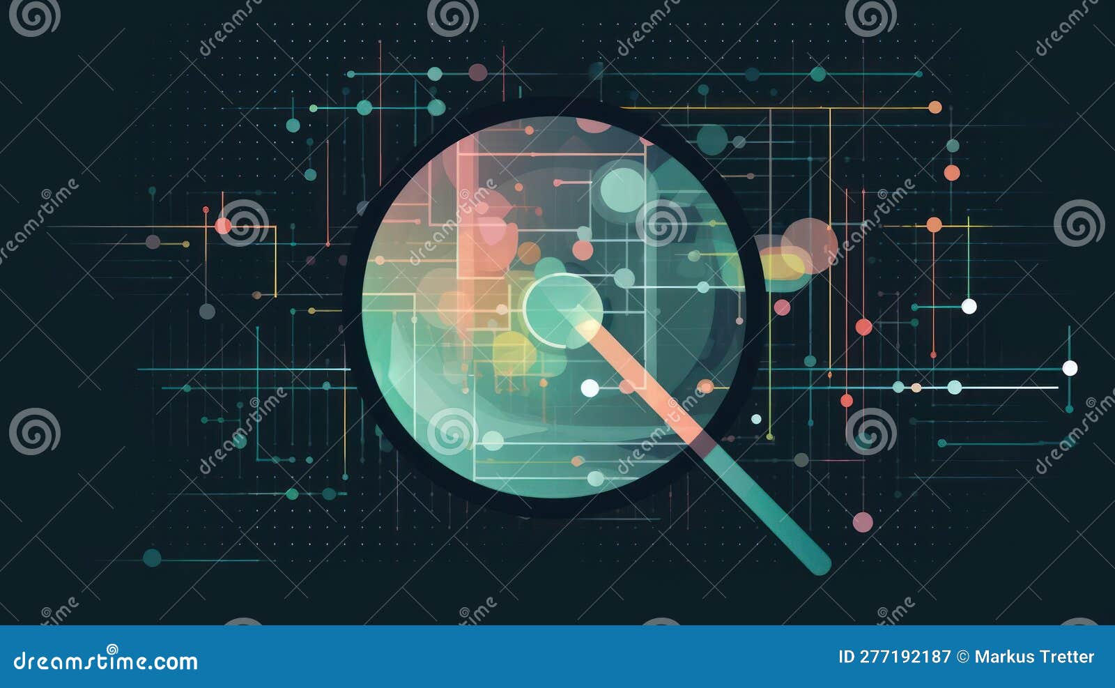 A Magnifying Glass Icon Representing the Ability To Search and Analyze ...