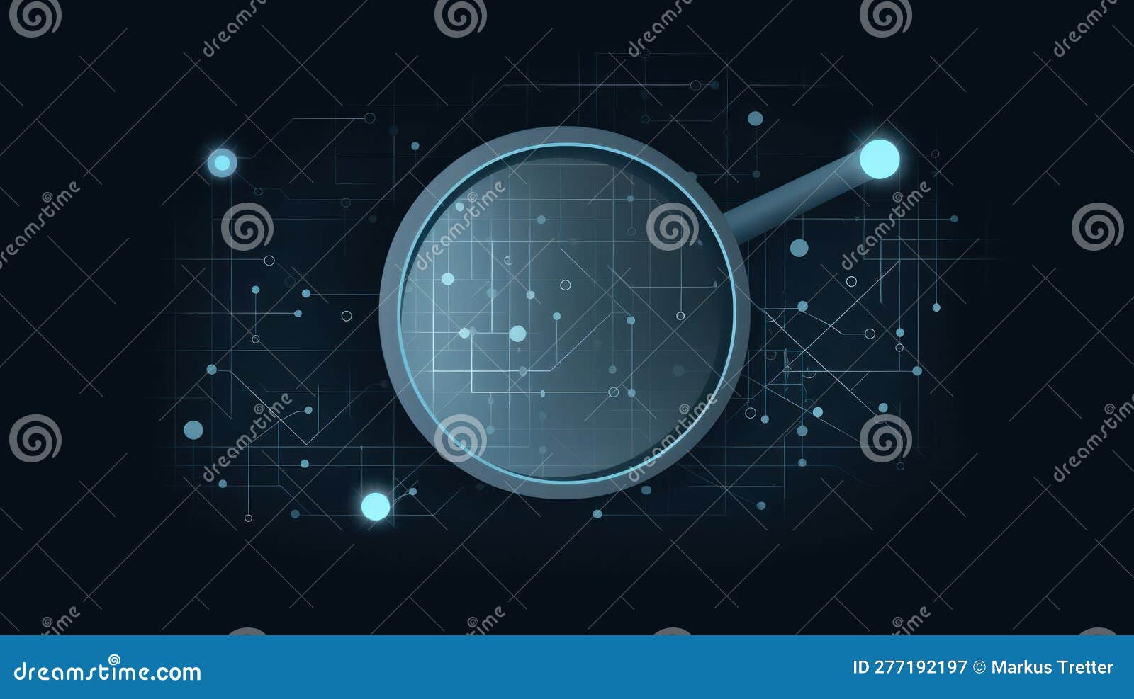 A Magnifying Glass Icon Representing the Ability To Search and Analyze ...