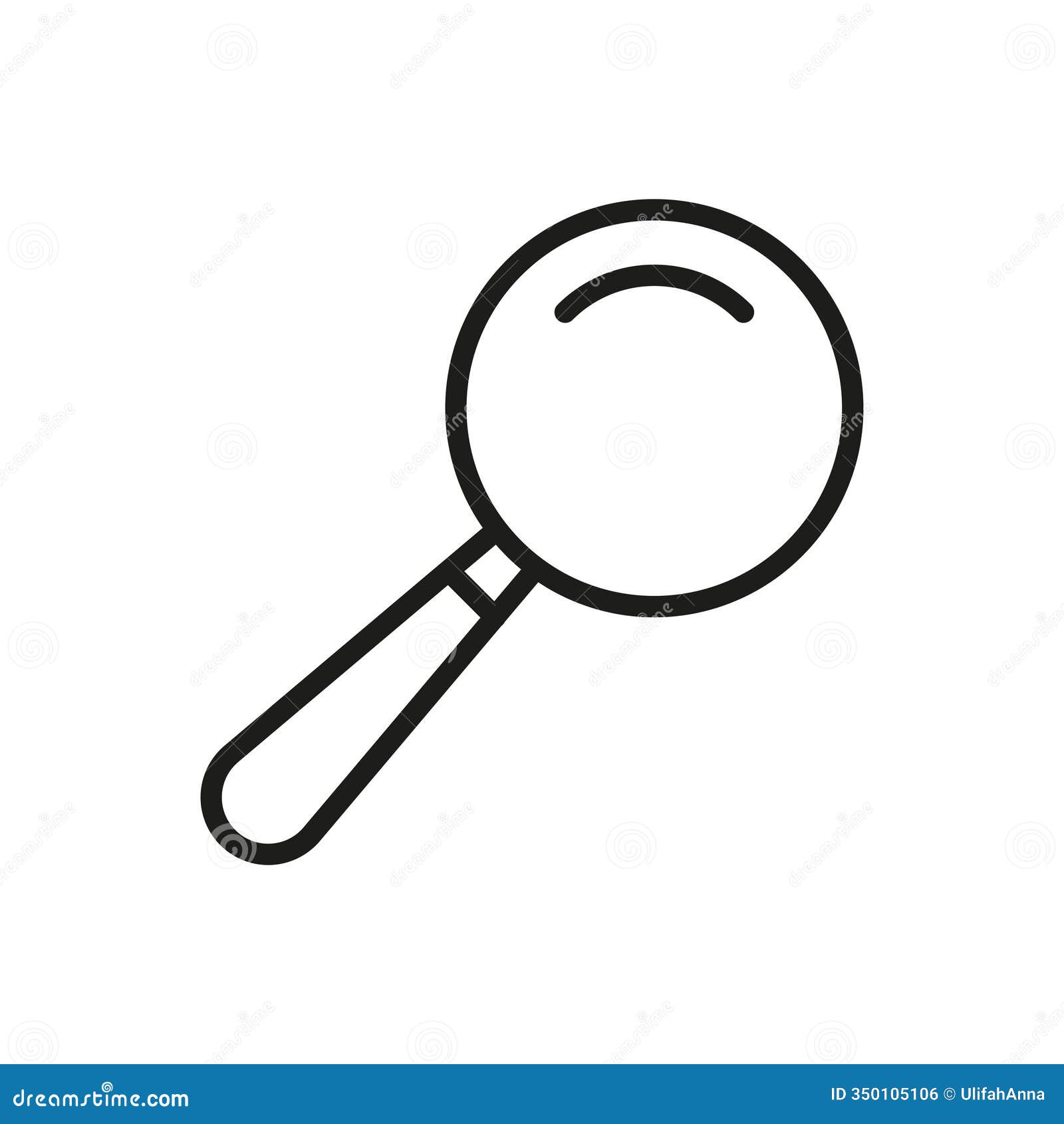 Magnifying Glass Icon Vector Design Templates Simple and Modern Stock ...