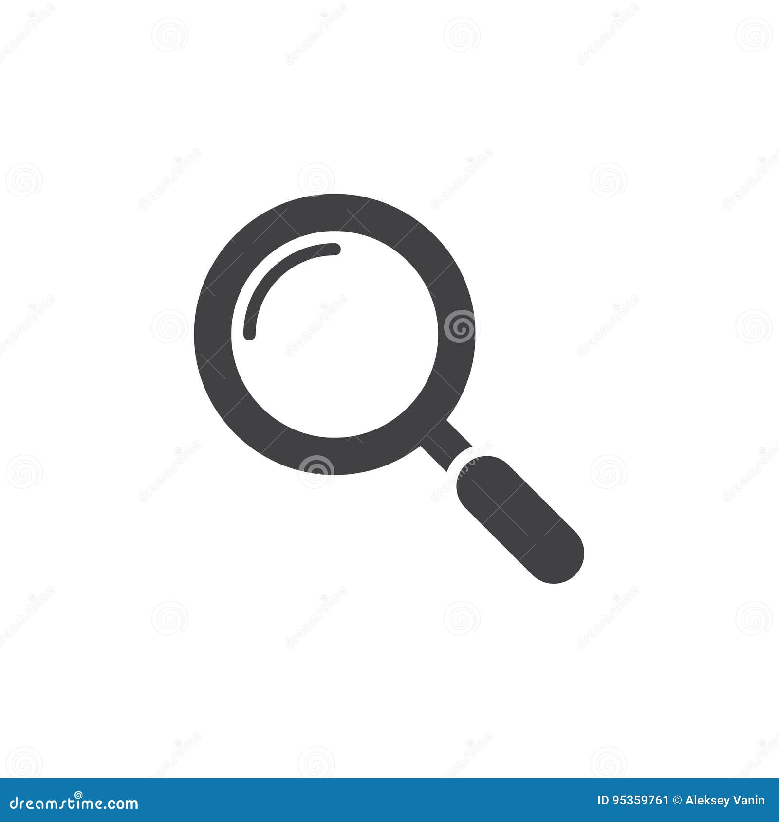 Magnifying Glass Pictogram Stock Illustrations – 12,365 Magnifying ...