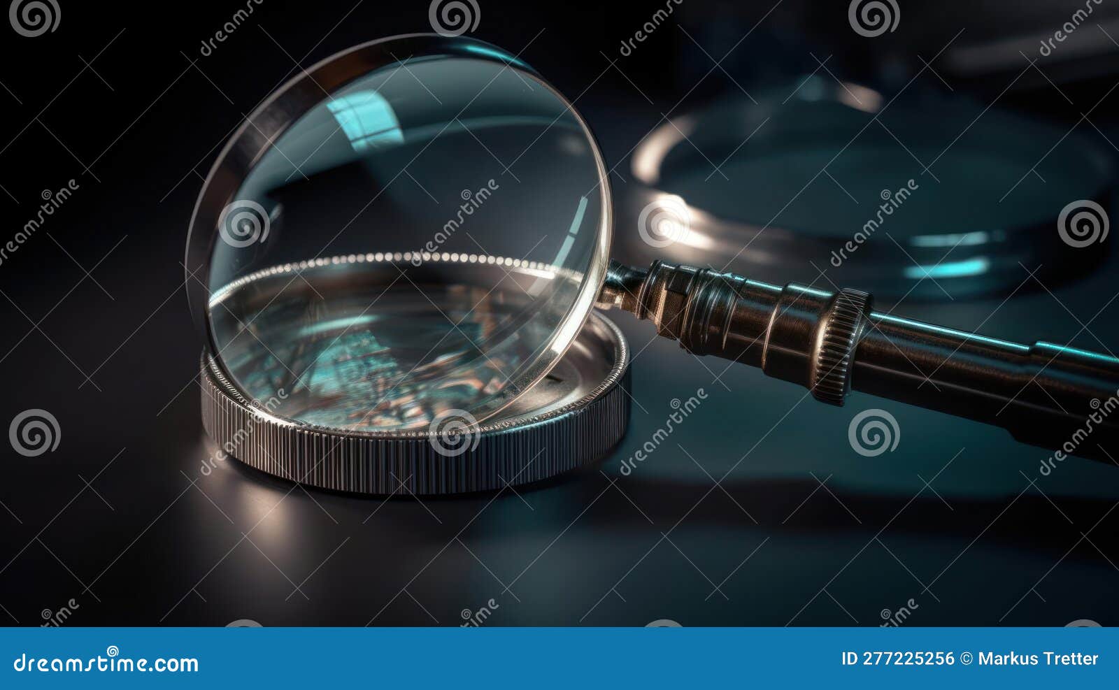 A Magnifying Glass with a Lock Denotes Secure Searching Capabilities ...