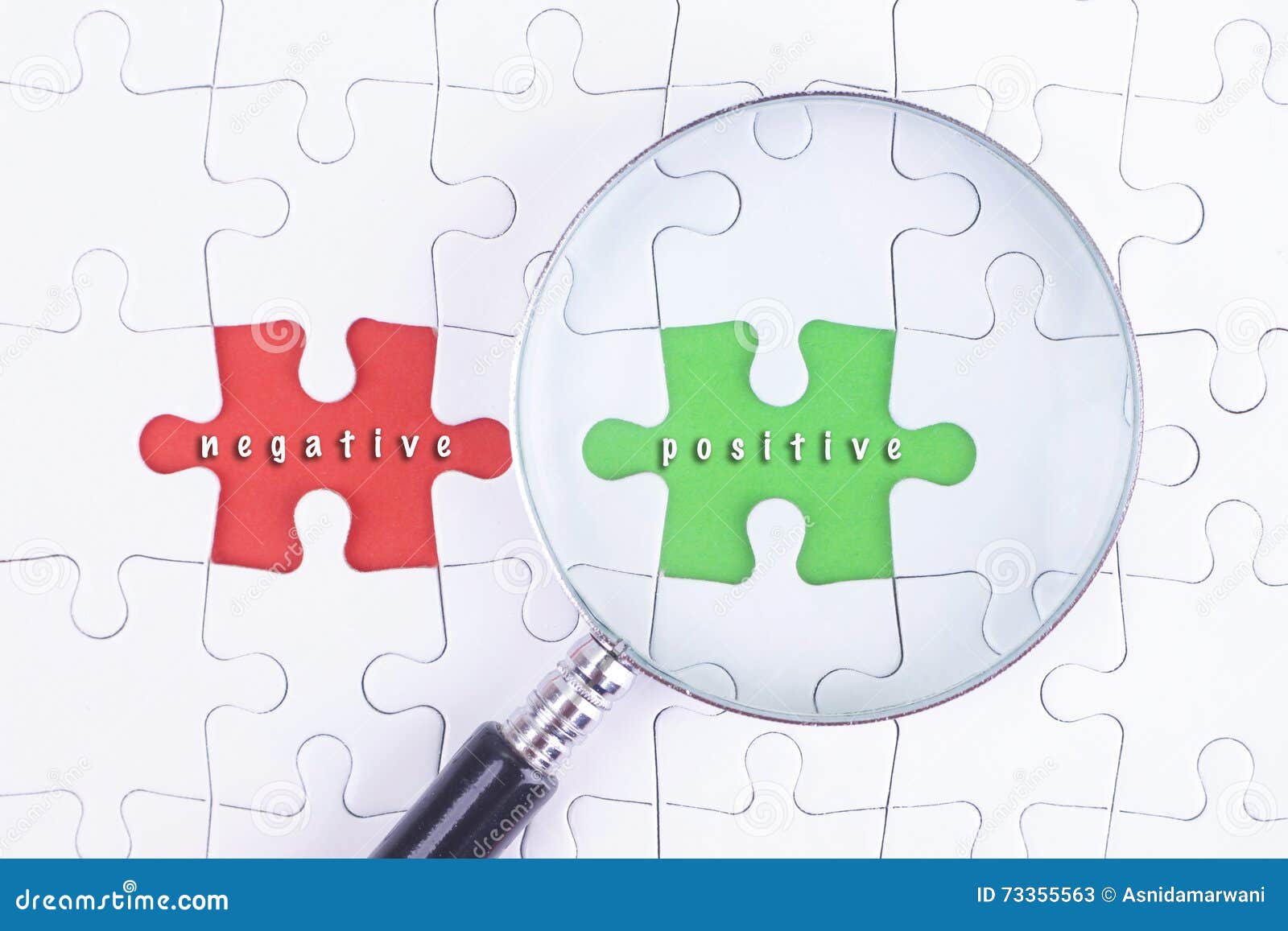 Word Yes. Positive Attitude. Enlarged View Royalty-Free Stock ...