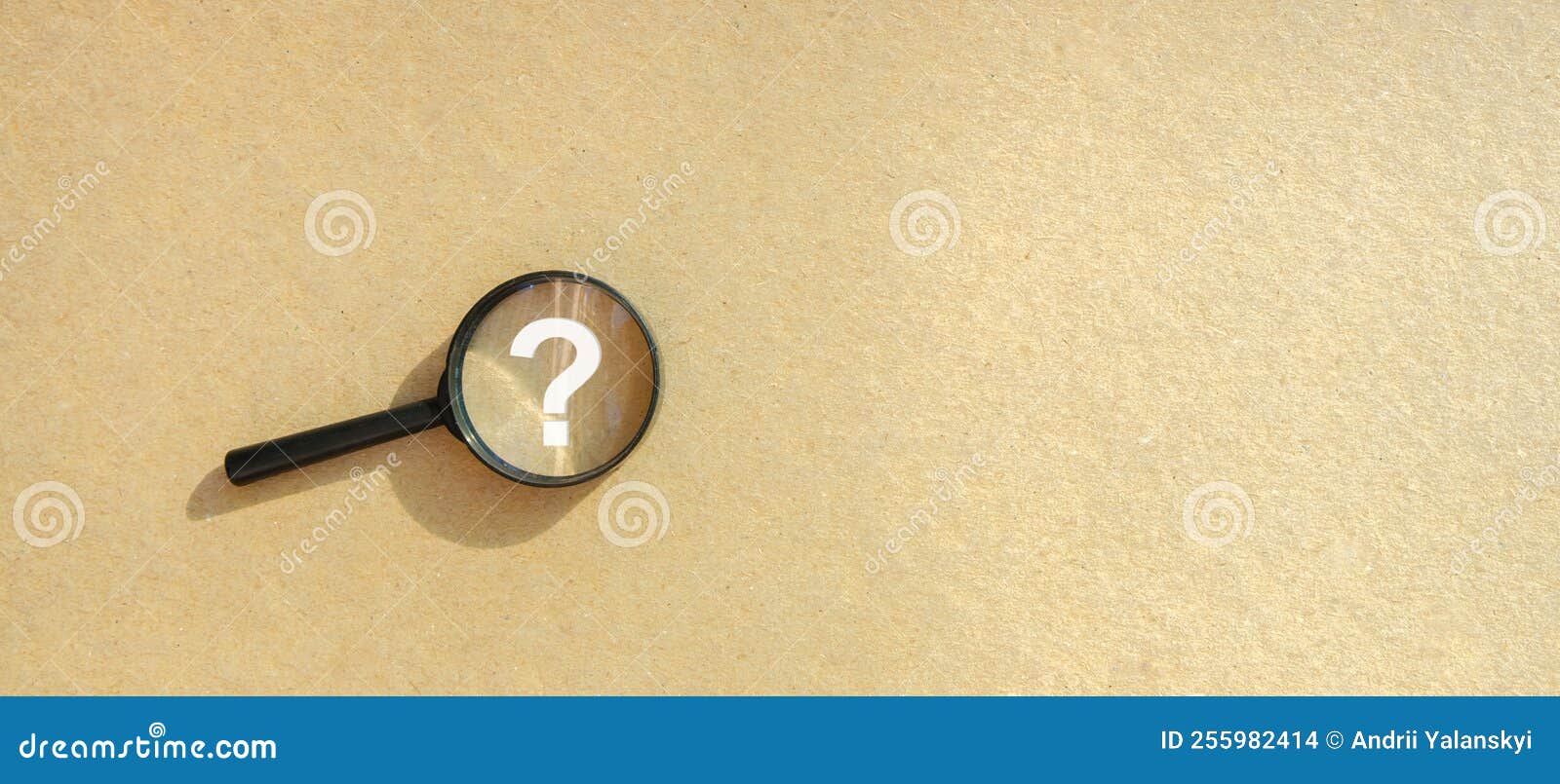 Magnifying Glass with a Question Mark. Looking for an Answer. Search ...