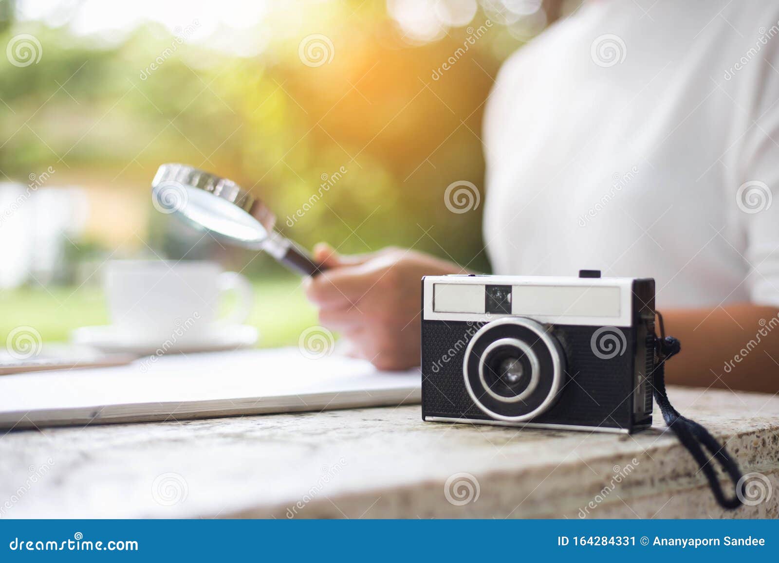 Magnifying Glass for Reading and Discovering the Small Things Stock ...
