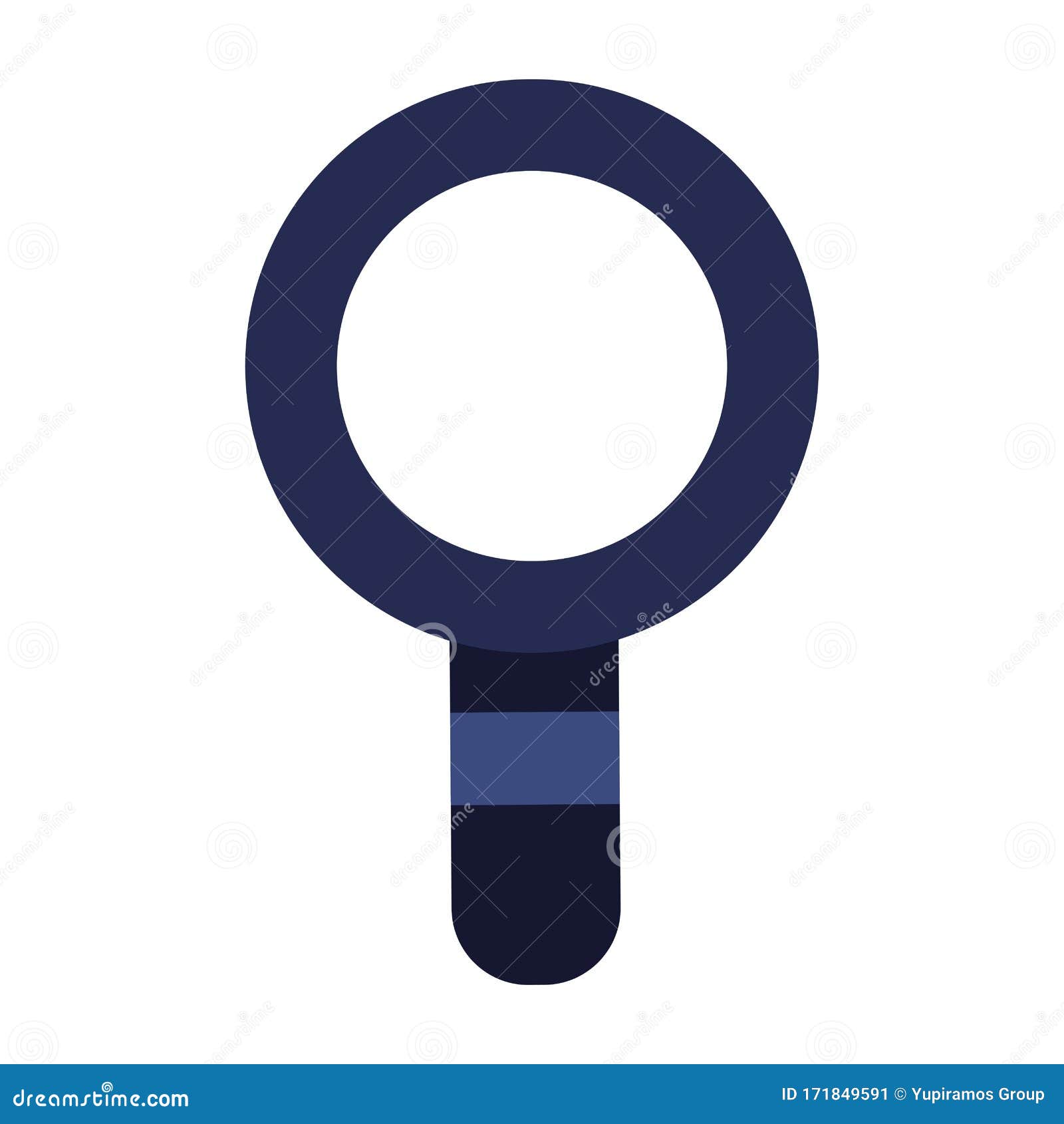 Magnifying Glass Search Find Discovery Icon Stock Vector - Illustration ...