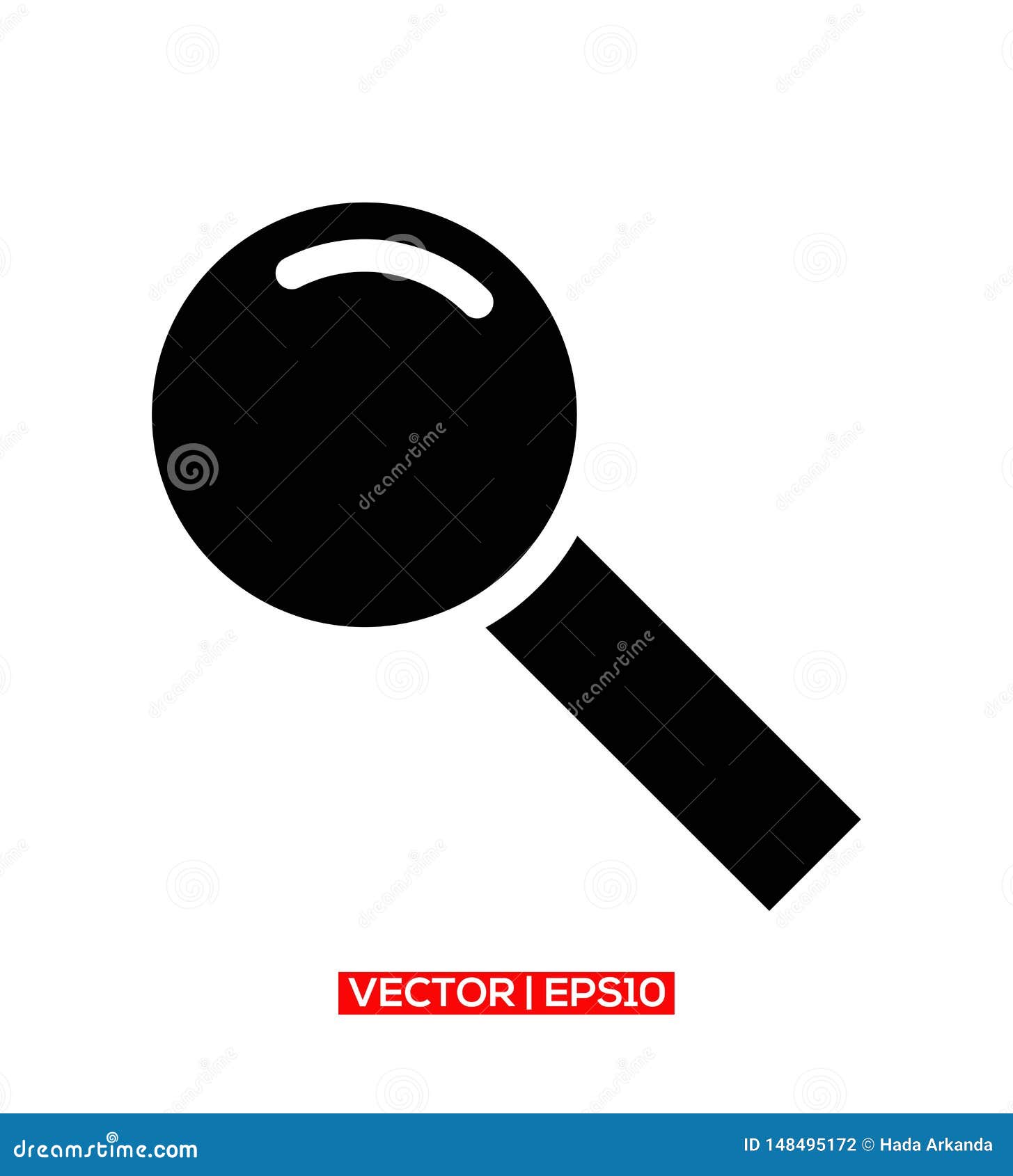 Magnifying Glass, Search Vector Icon Logo or Illustration Stock ...