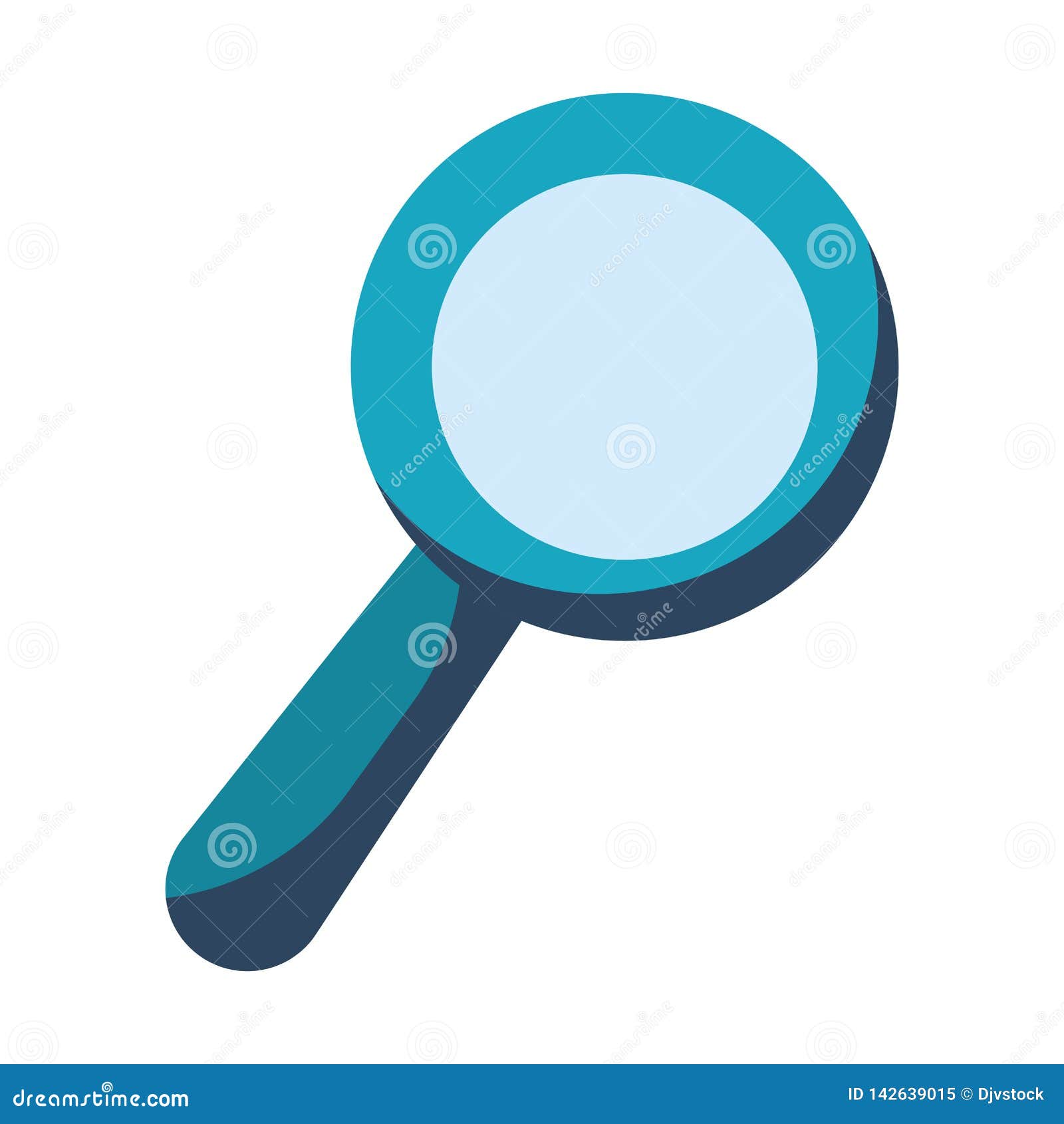 Magnifying glass search stock vector. Illustration of magnify - 142639015