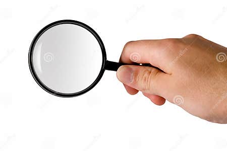 Magnifying Glass (searching) Stock Image - Image of detail, magnifying ...