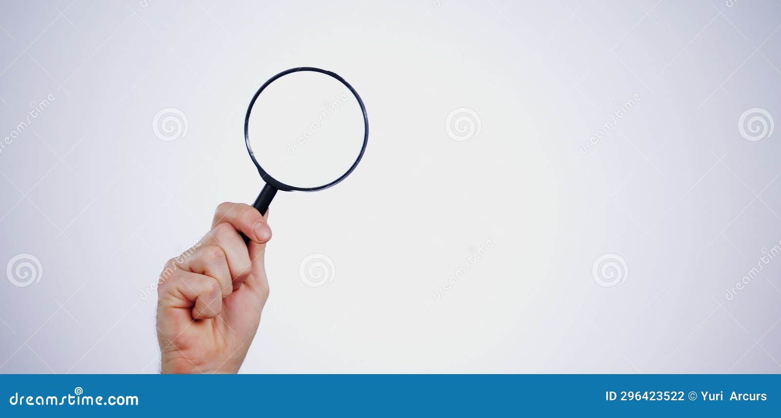 Magnifying Glass Searching for Deals, Hand and Investigation, Search or ...