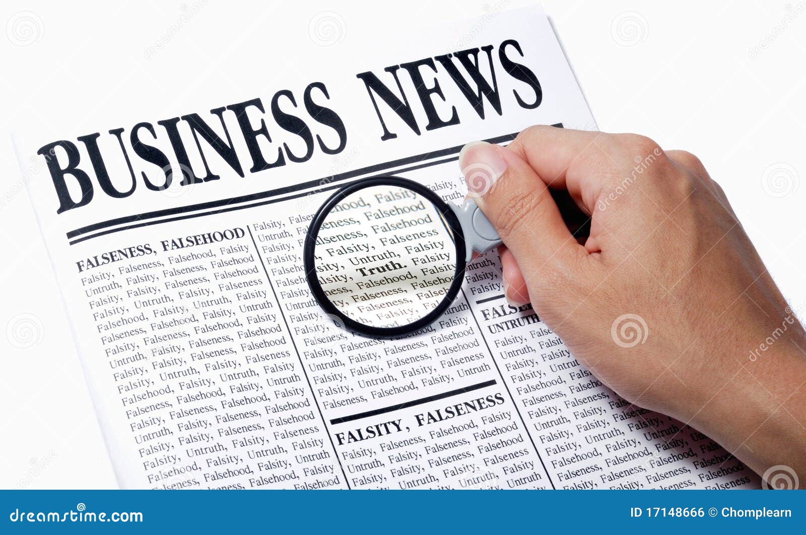 Magnifying Glass Showing Word Truth Stock Photo - Image of magnifying ...