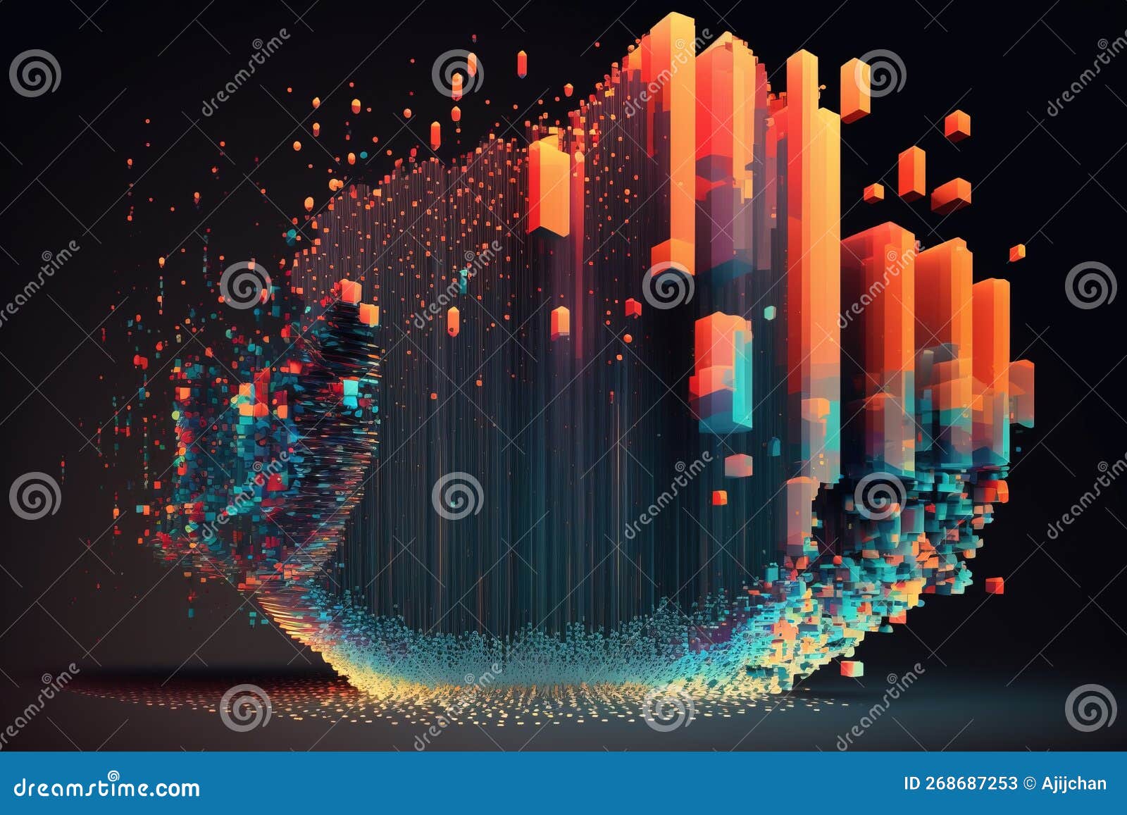 Big Data, Artificial Intelligence and Quantum Computing Concept ...