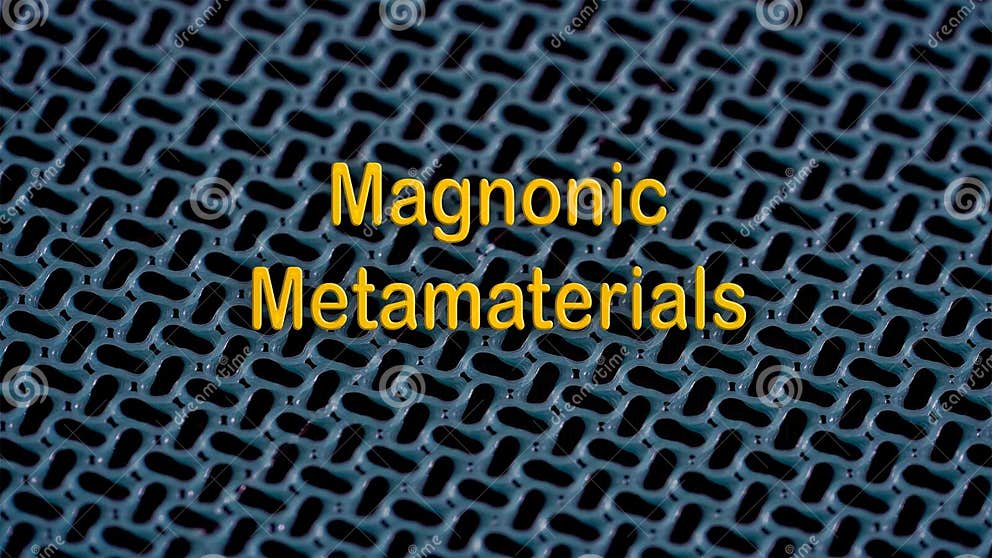 Magnonic Metamaterials: Harnessing Spin Waves in Metamaterial ...