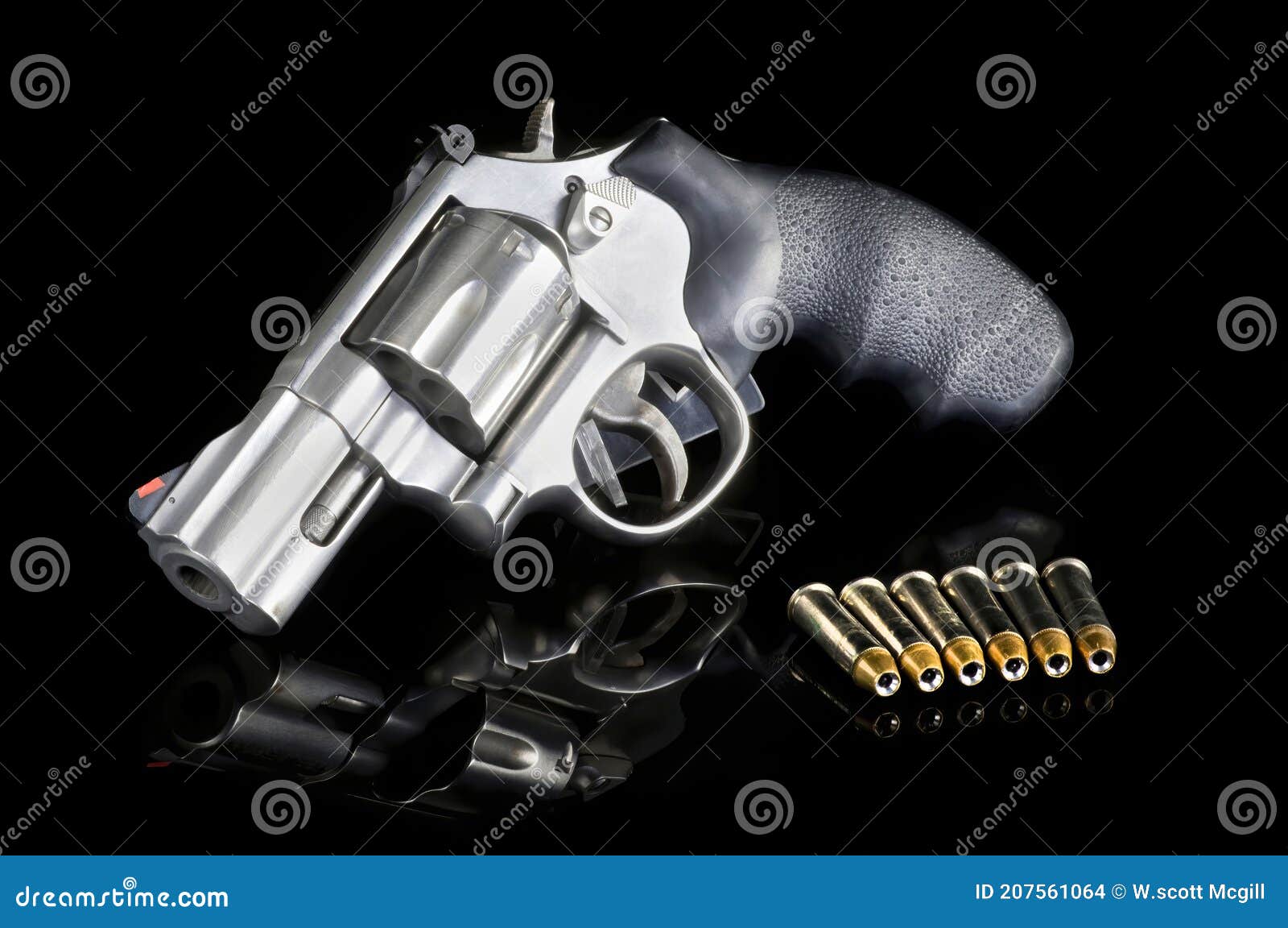 .357 Magnum Revolver Handgun Stock Photo | CartoonDealer.com #134359218