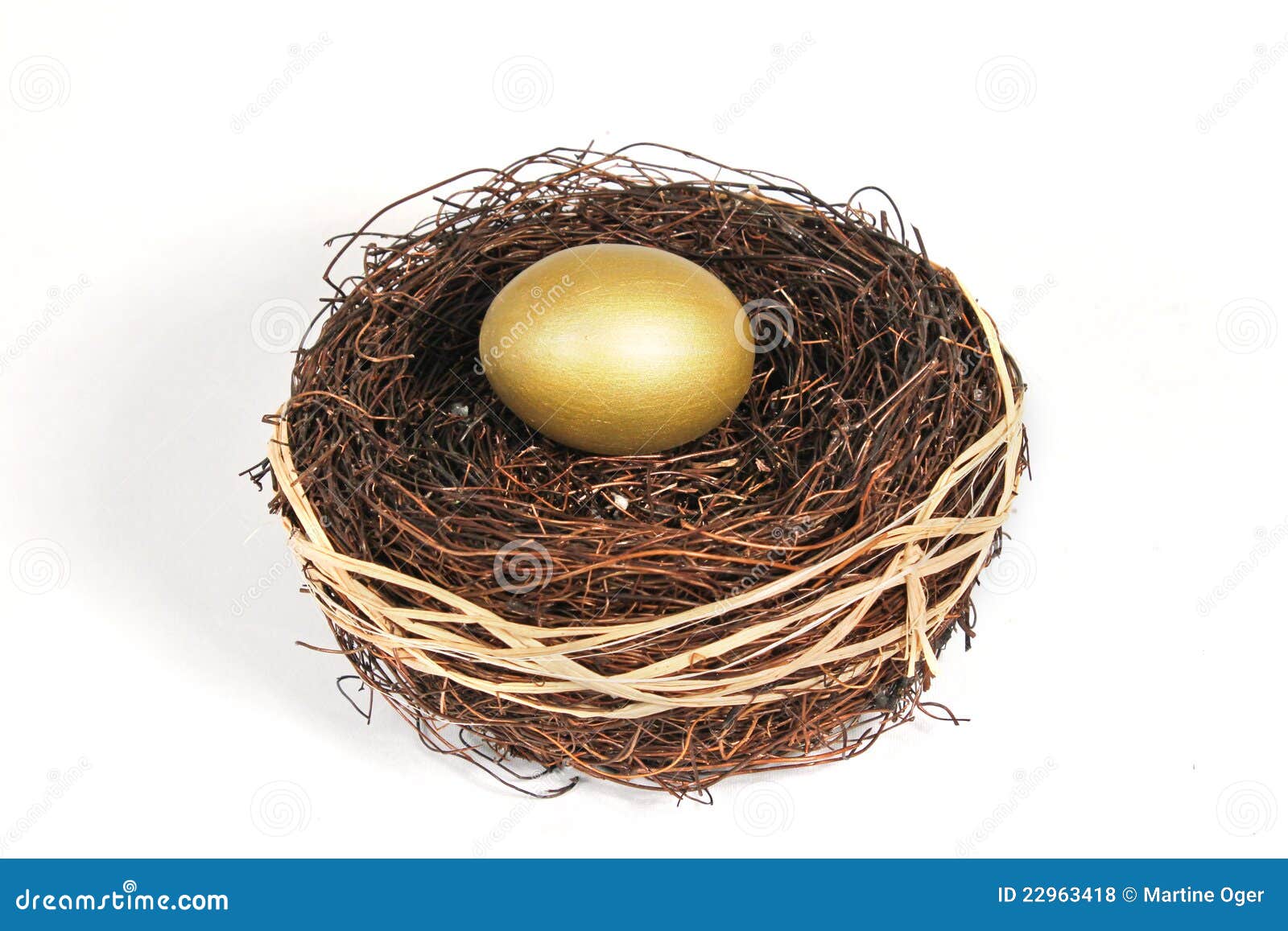 Magot d'or sur le blanc photo stock. Image du motivation - 22963418