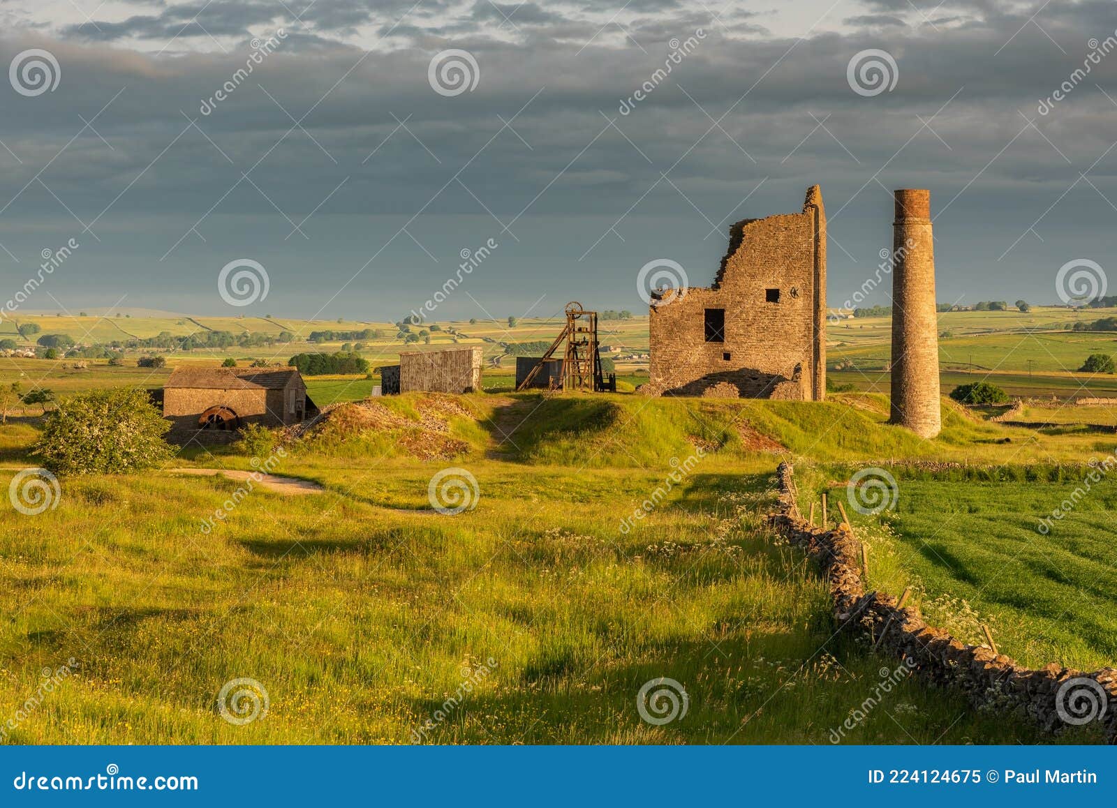 Magpie Mine stock image. Image of magpie, sunny, lead - 224124675
