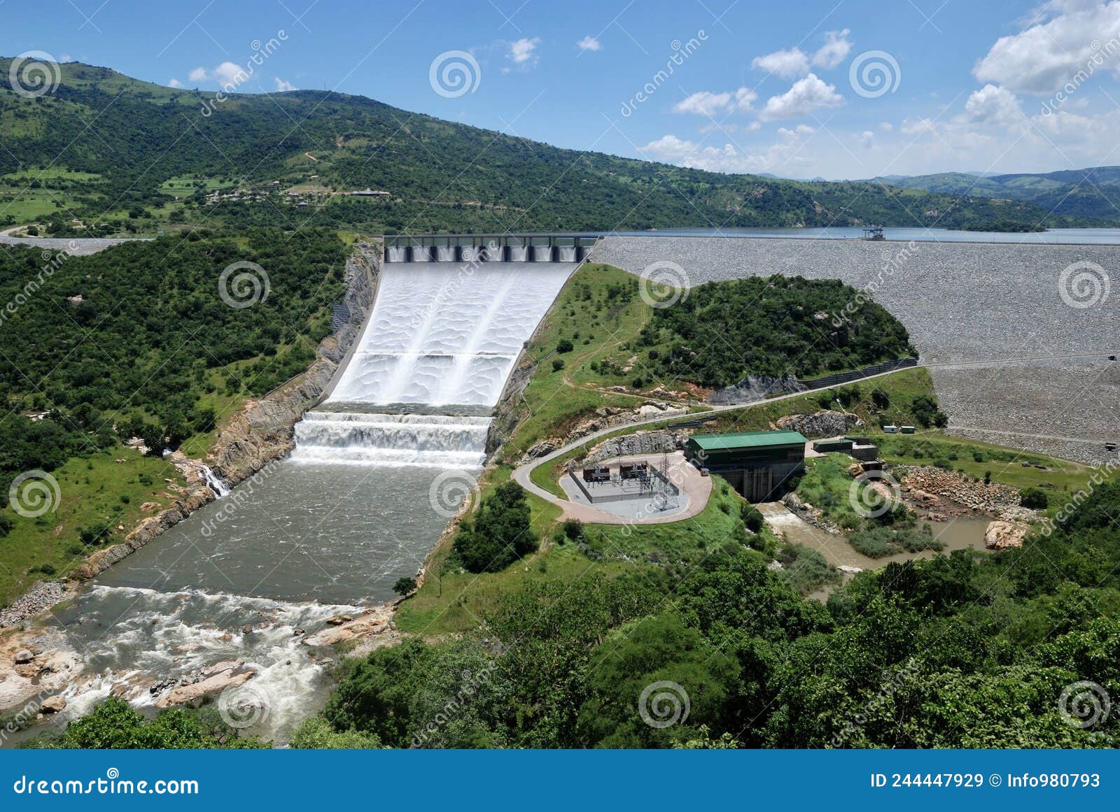 Maguga dam stock image. Image of swaziland, maguga - 244447929