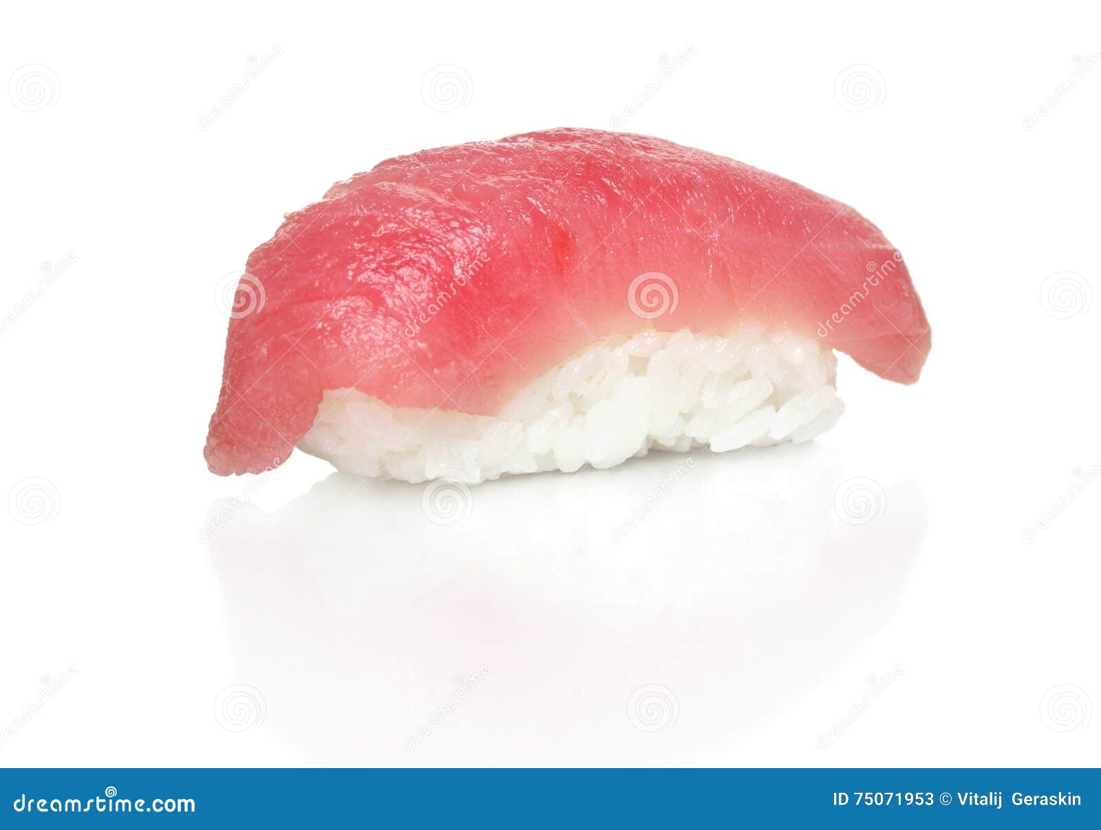 Maguro nigiri stock image. Image of japan, reflection - 75071953