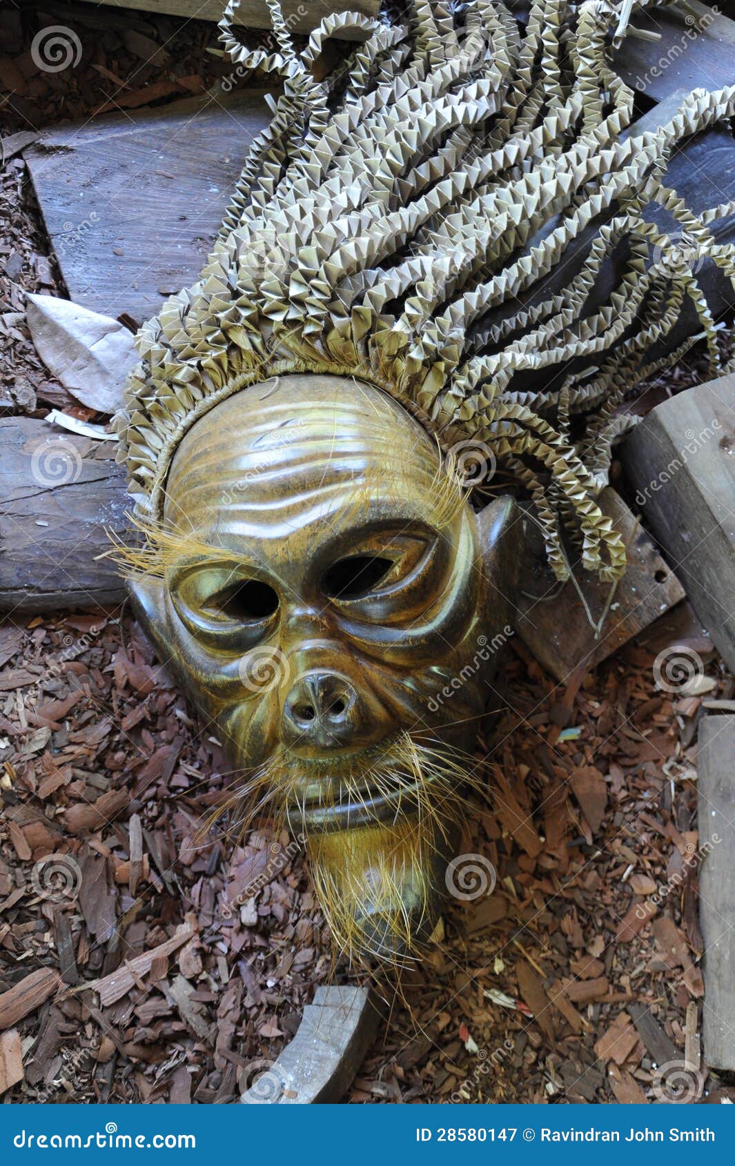 Mah Meri Mask stock image. Image of asli, orang, carey - 28580147