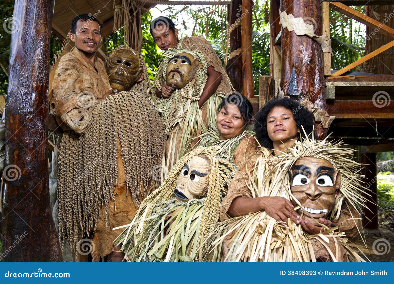 Mah Meri People photo stock éditorial. Image du île, bois - 38498393