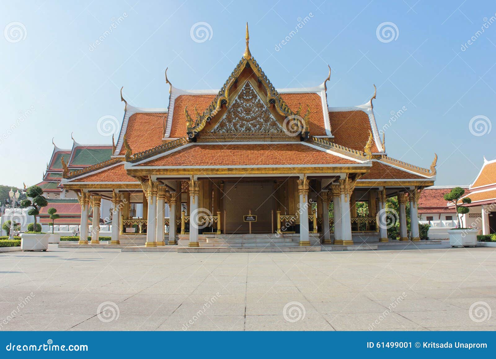 Maha Jessada Bodin Pavilion Stock Image - Image of maha, temple: 61499001